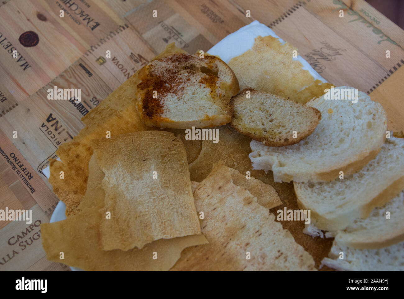 Traditional Sardinian bread at summer 2019 Aggius Stock Photo - Alamy