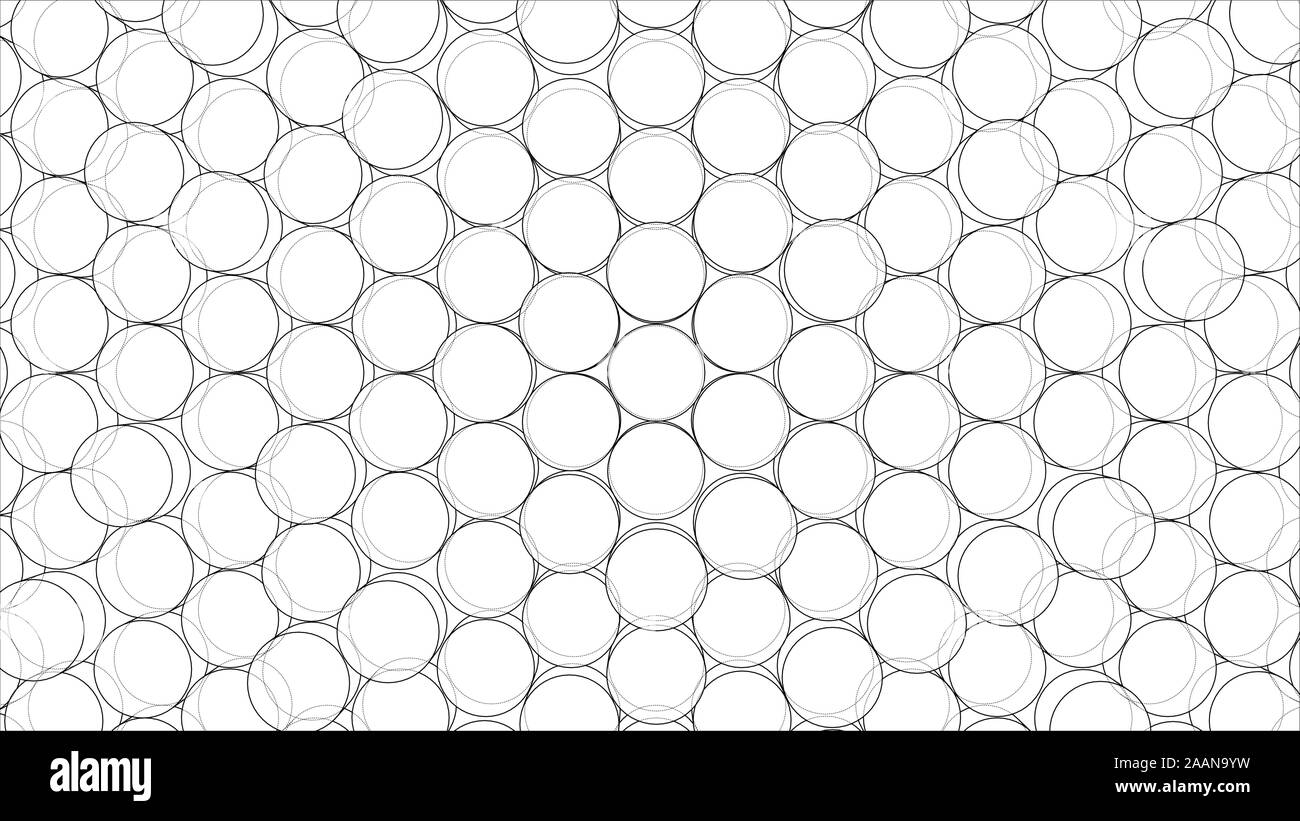 Abstract background of cylinders outline. Vector rendering of 3d. Wire ...