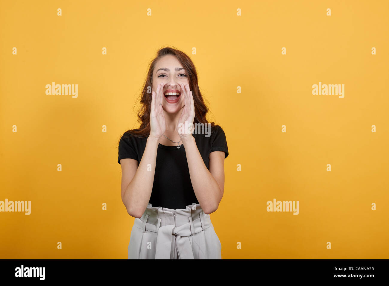 Shouting Wellness High Resolution Stock Photography and Images - Alamy