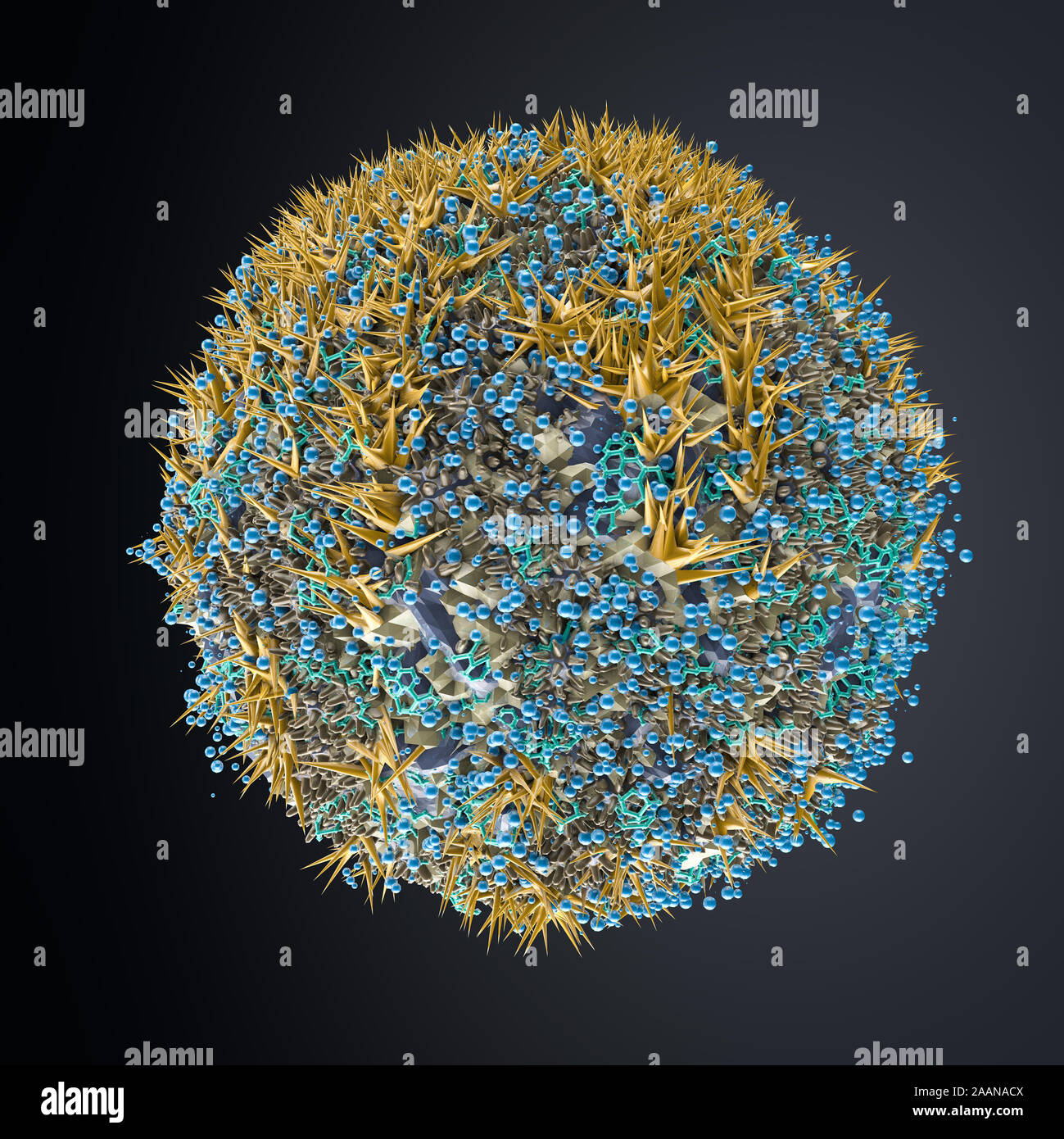 Abstract balloon particle. 3d rendering 3d illustration Stock Photo - Alamy
