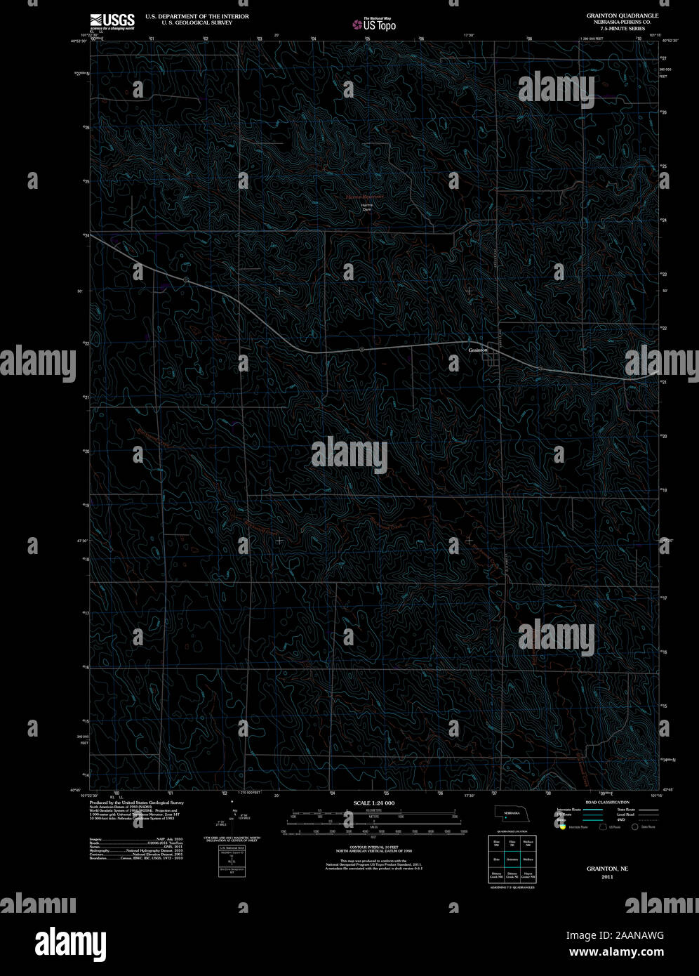 Grainton map hi-res stock photography and images - Alamy