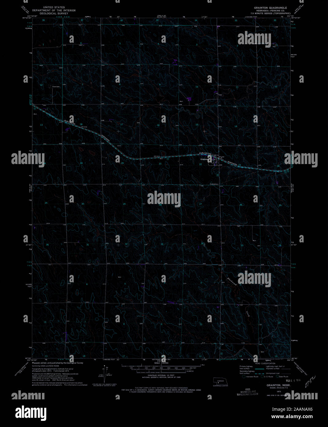 Grainton map hi-res stock photography and images - Alamy