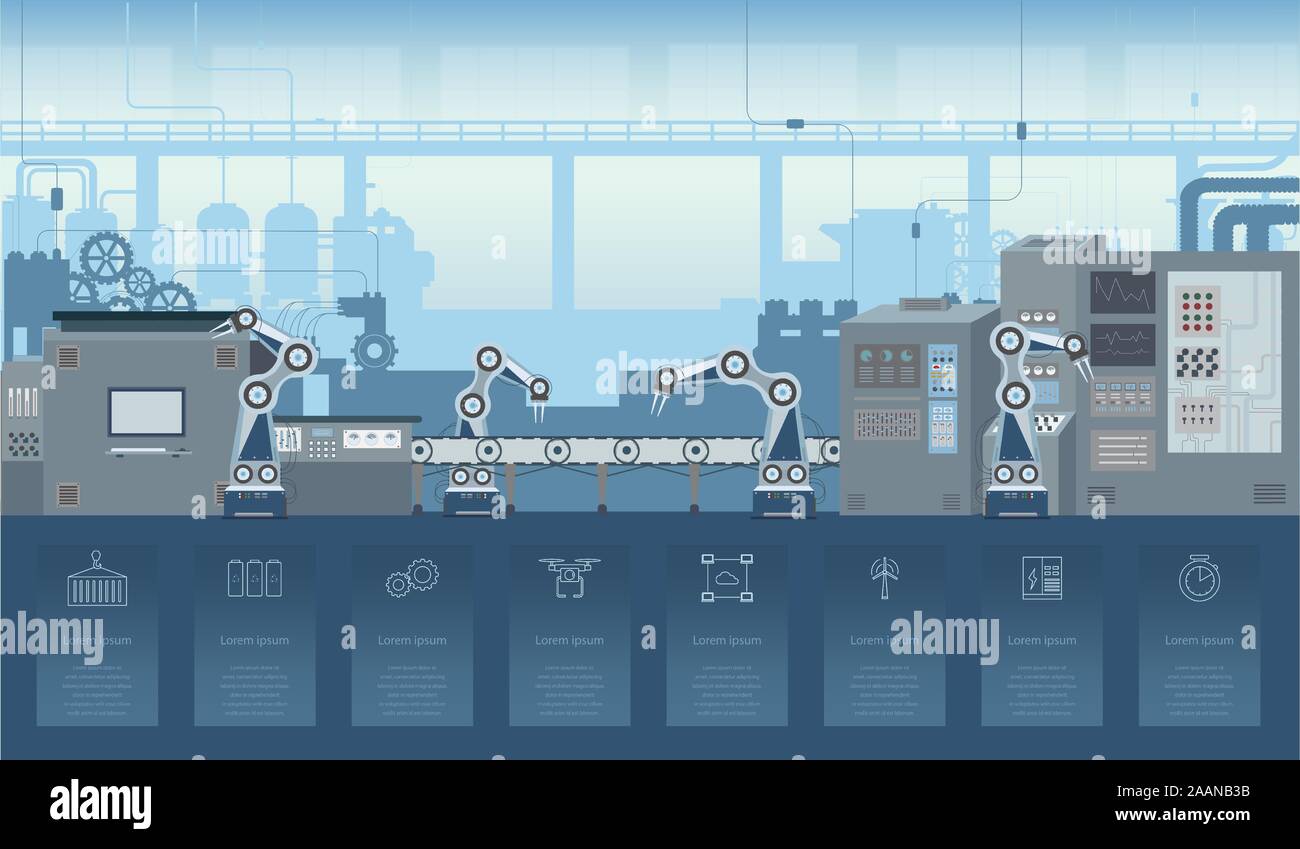 Industrial machines Stock Vector Images - Alamy