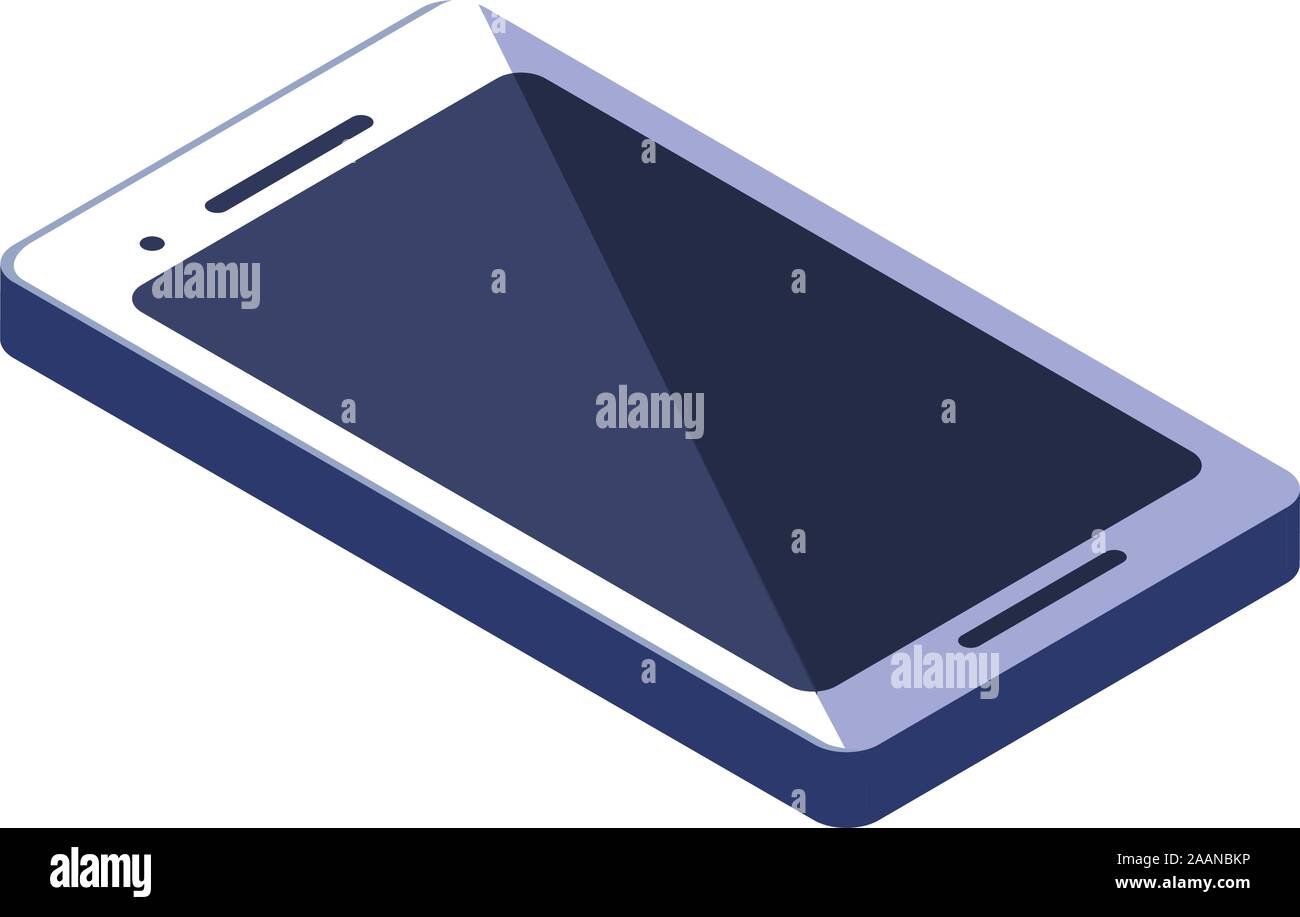 smartphone screen on white background vector illustration design Stock ...