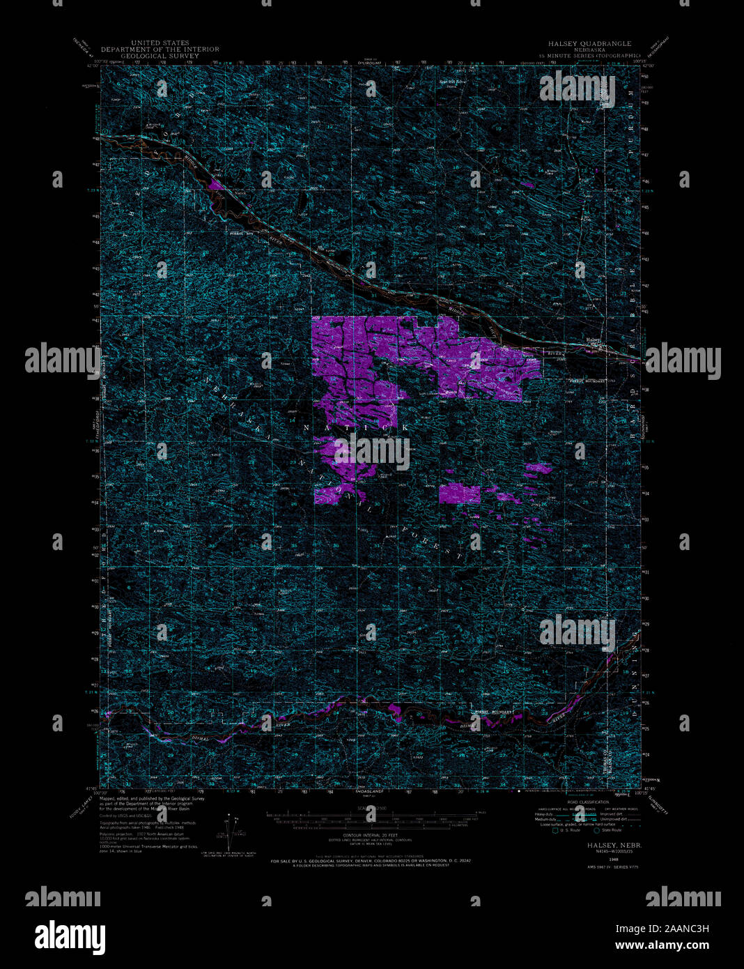 Halsey map hi-res stock photography and images - Alamy