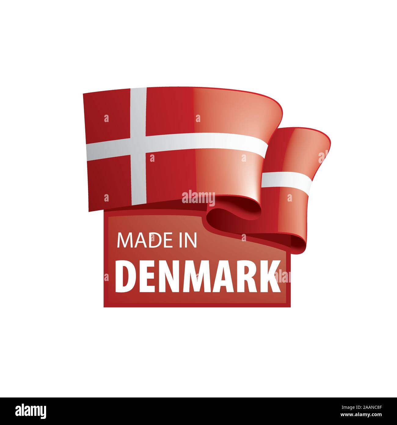 Made in denmark graphic Cut Out Stock Images & Pictures - Alamy