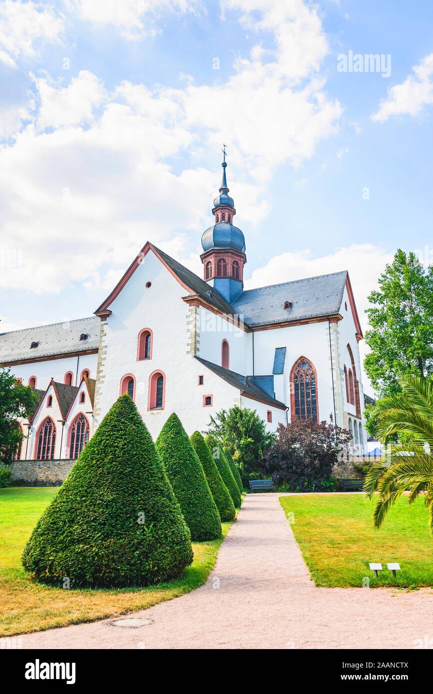 The medieval Eberbach Monastery in Rheingau, Germany Stock Photo - Alamy