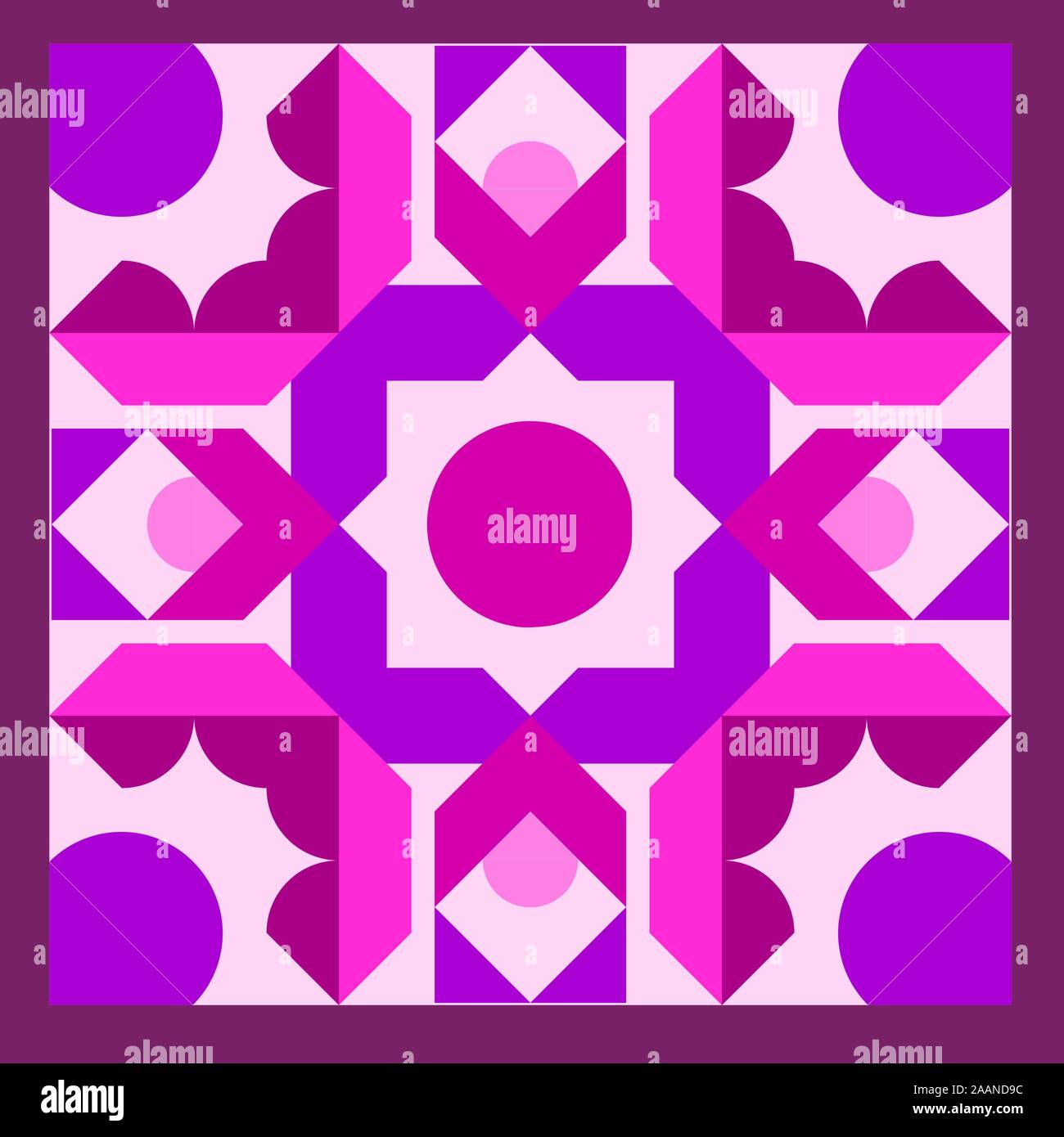 Barn Quilt Pattern Amish Patchwork Design Abstract Geometric Tiled