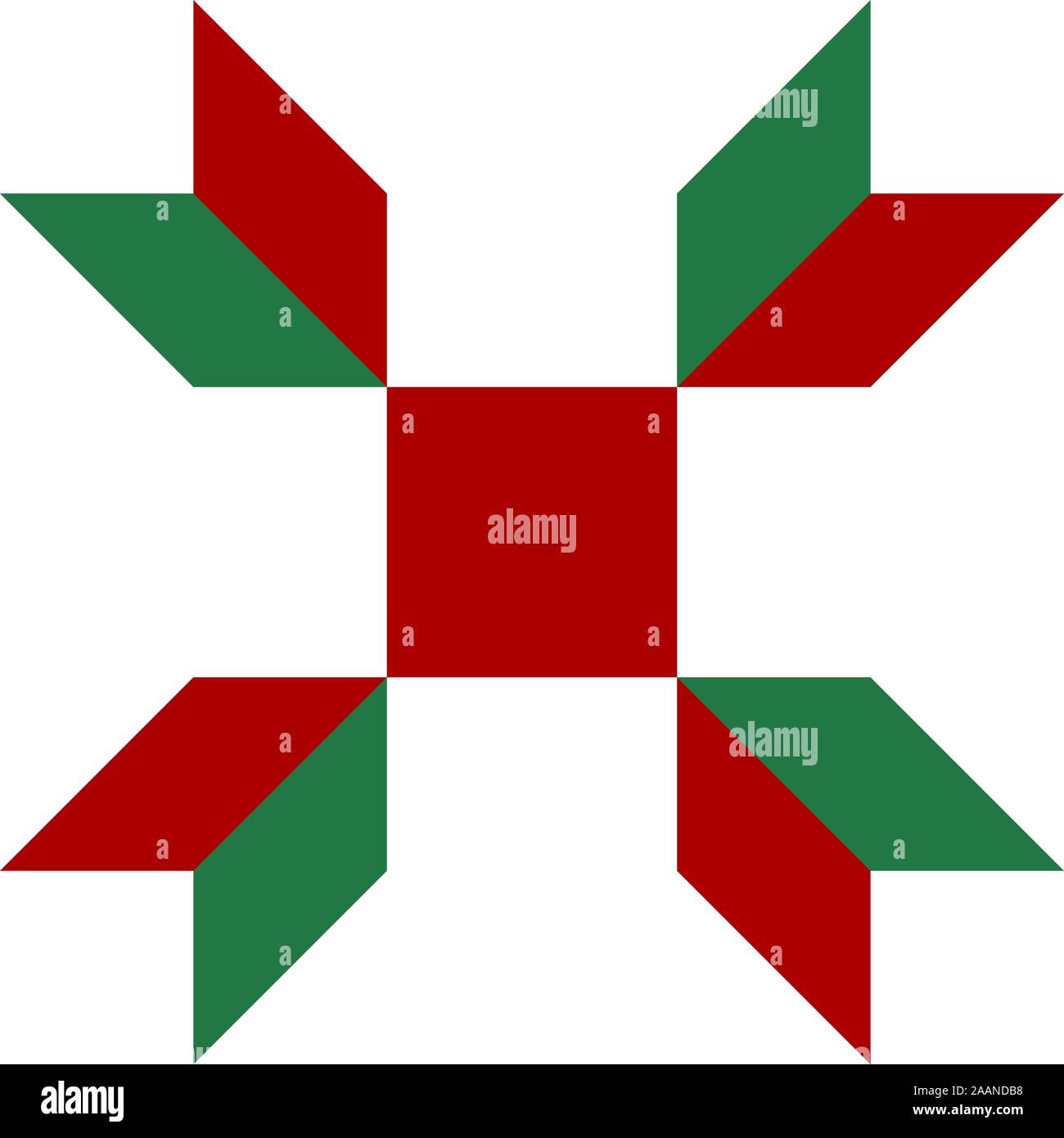 Barn Quilt Pattern Amish Patchwork Design Abstract Geometric Tiled