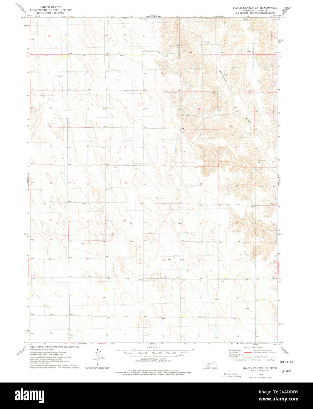 Center nebraska map hi-res stock photography and images - Alamy