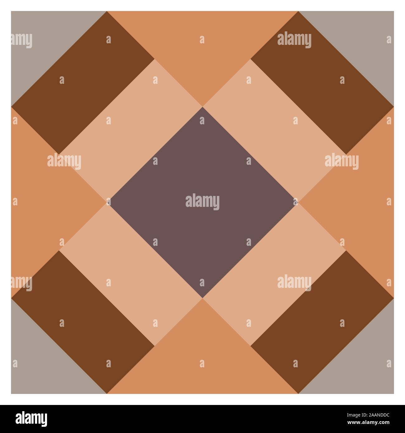 Barn quilt pattern, Amish Patchwork design, Abstract geometric tiled trail Vector illustration ...