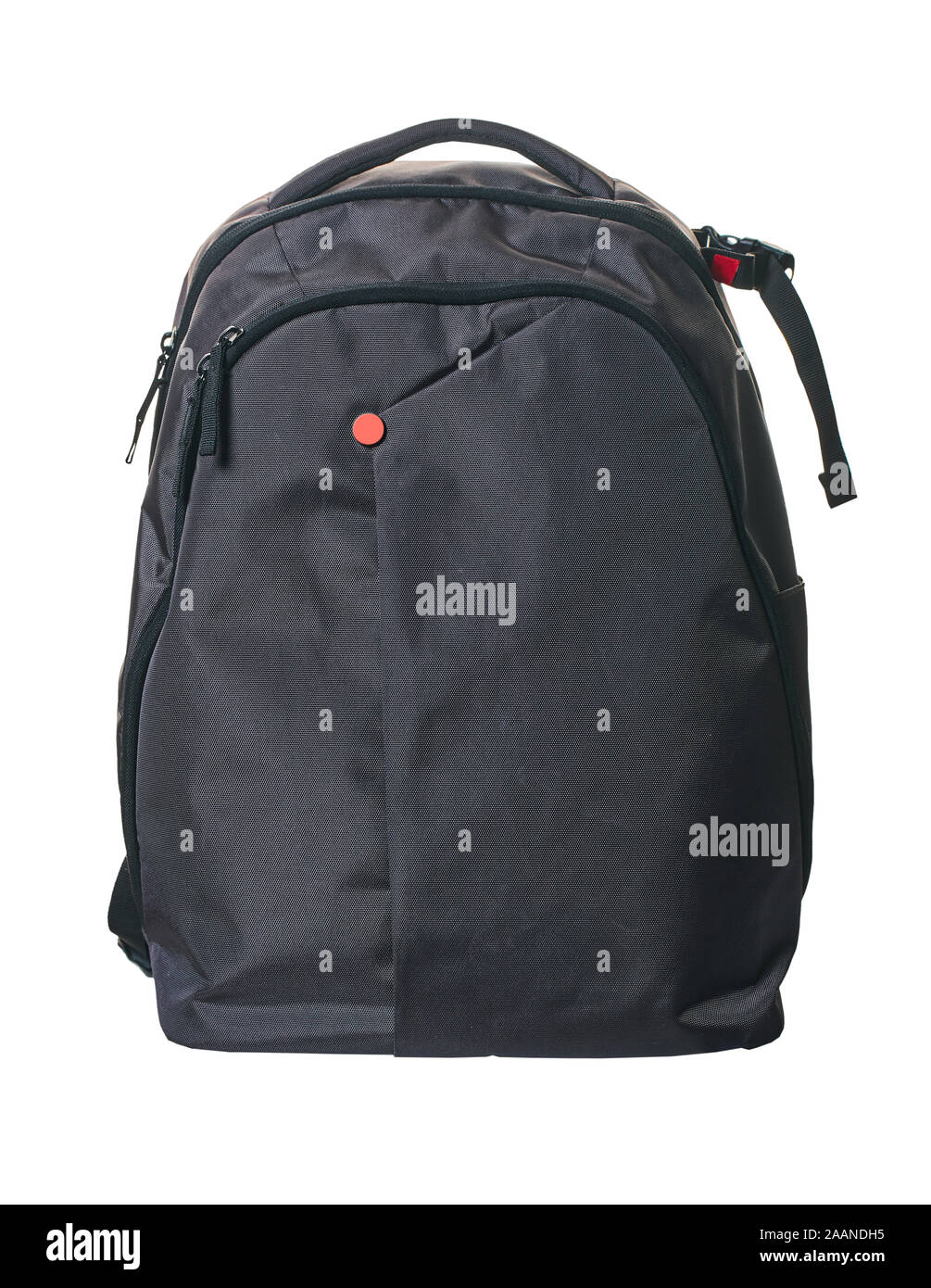 new backpack closeup isolated on a white background Stock Photo - Alamy