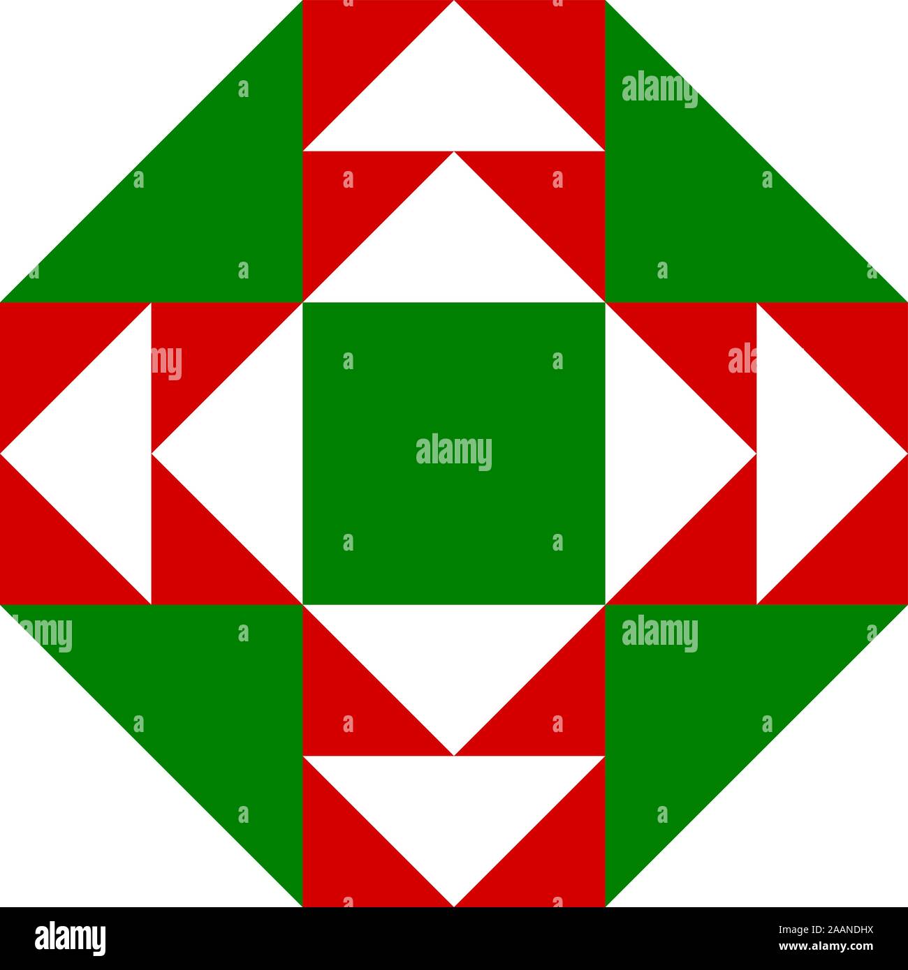 Barn Quilt Pattern Amish Patchwork Design Abstract Geometric Tiled