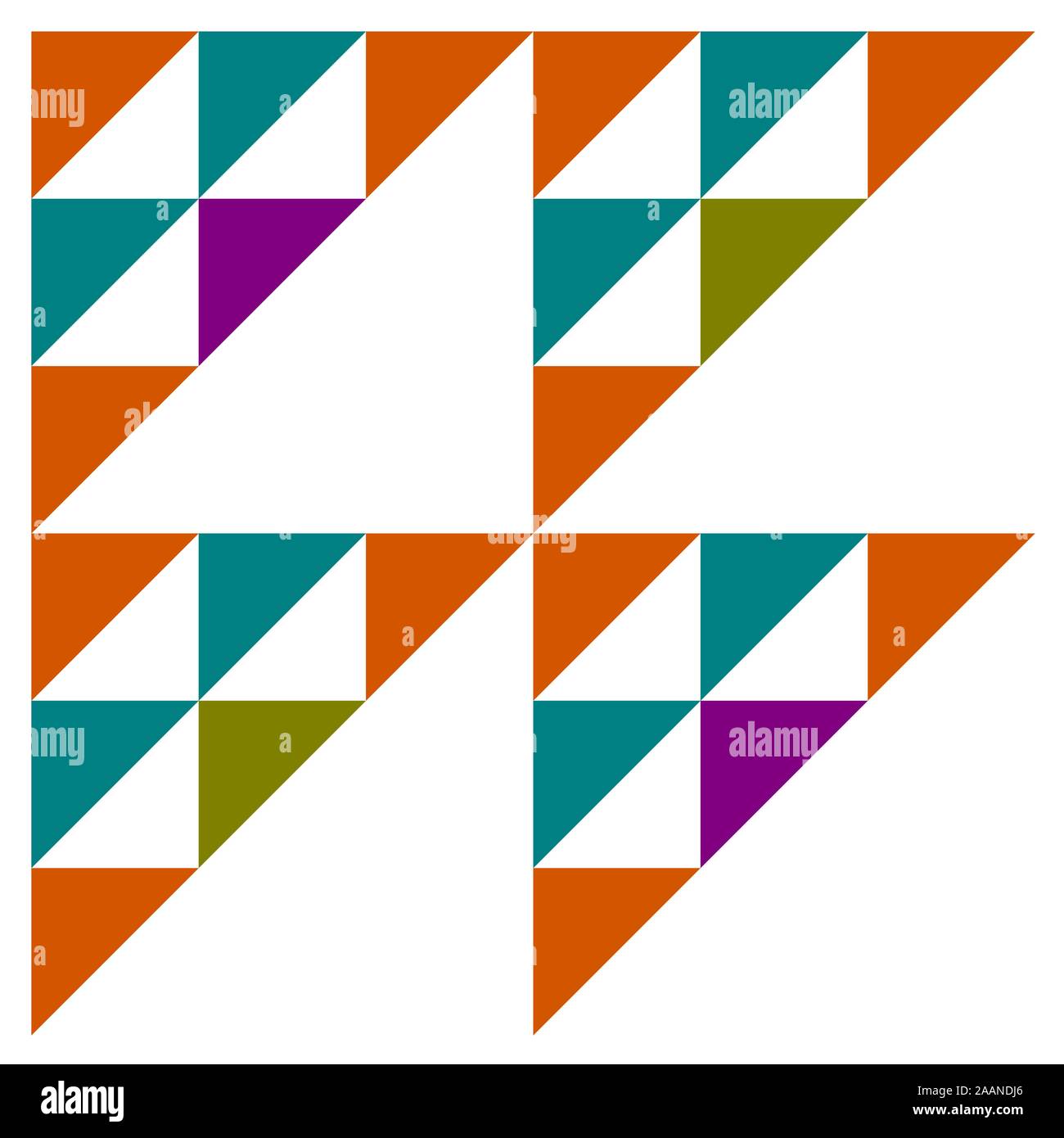 Barn Quilt Pattern Amish Patchwork Design Abstract Geometric Tiled