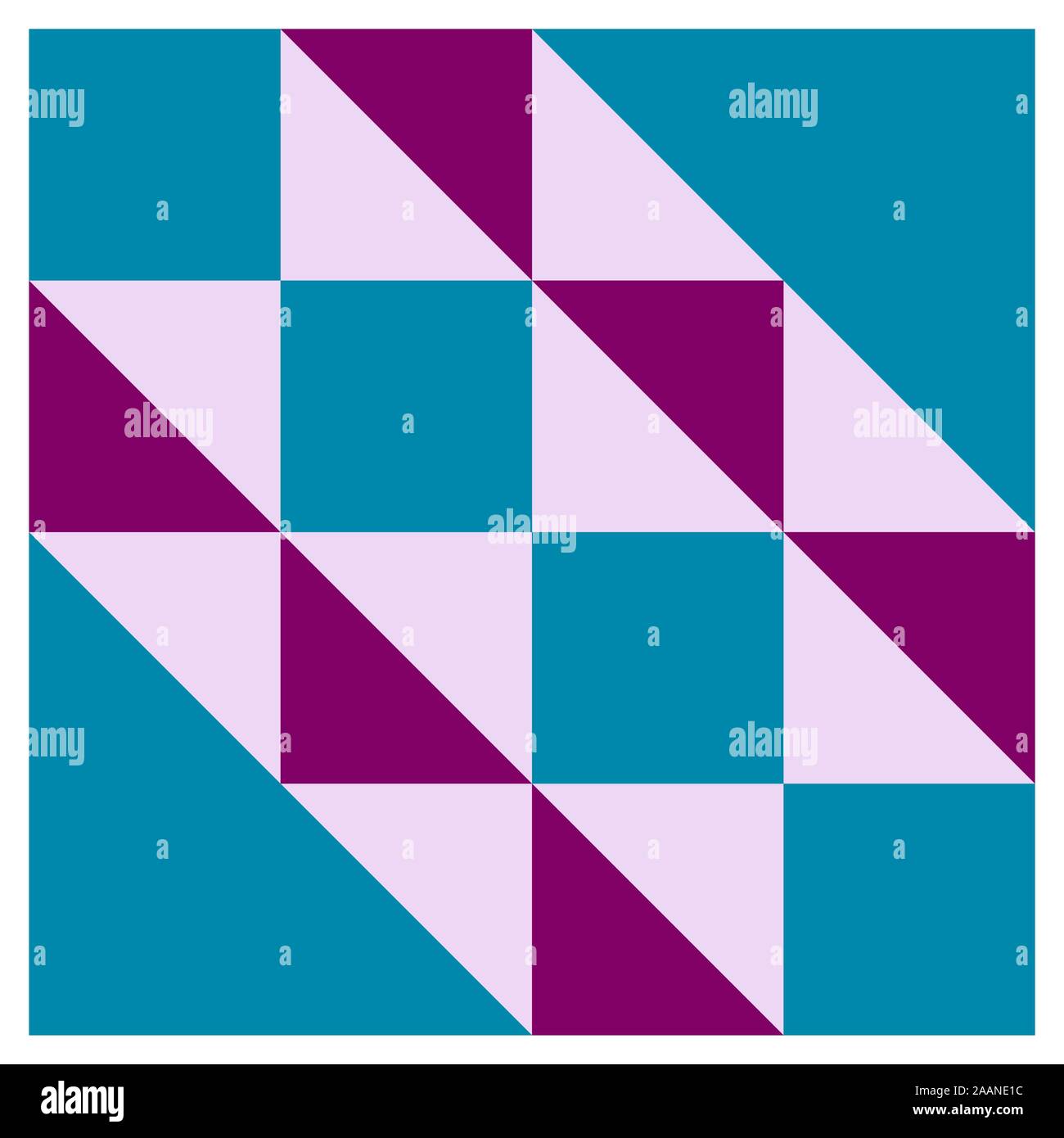 Barn Quilt Pattern Amish Patchwork Design Abstract Geometric Tiled
