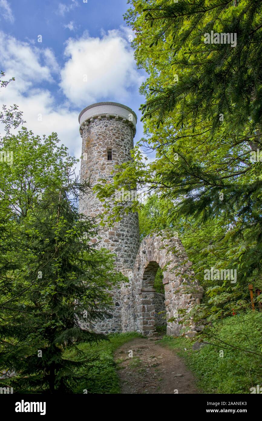 Old stone lookout hi-res stock photography and images - Alamy