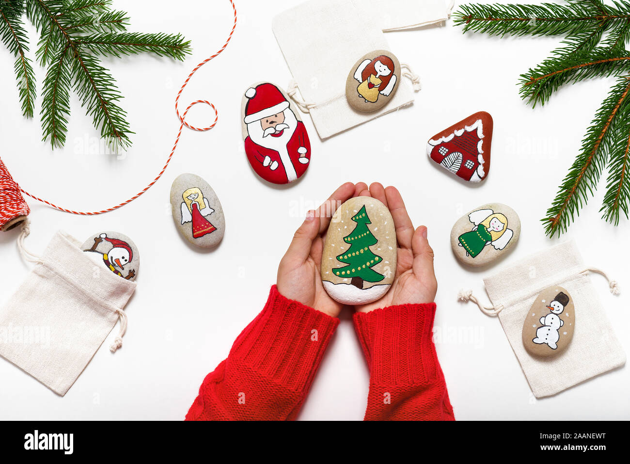 Fir tree crafts hi-res stock photography and images - Alamy