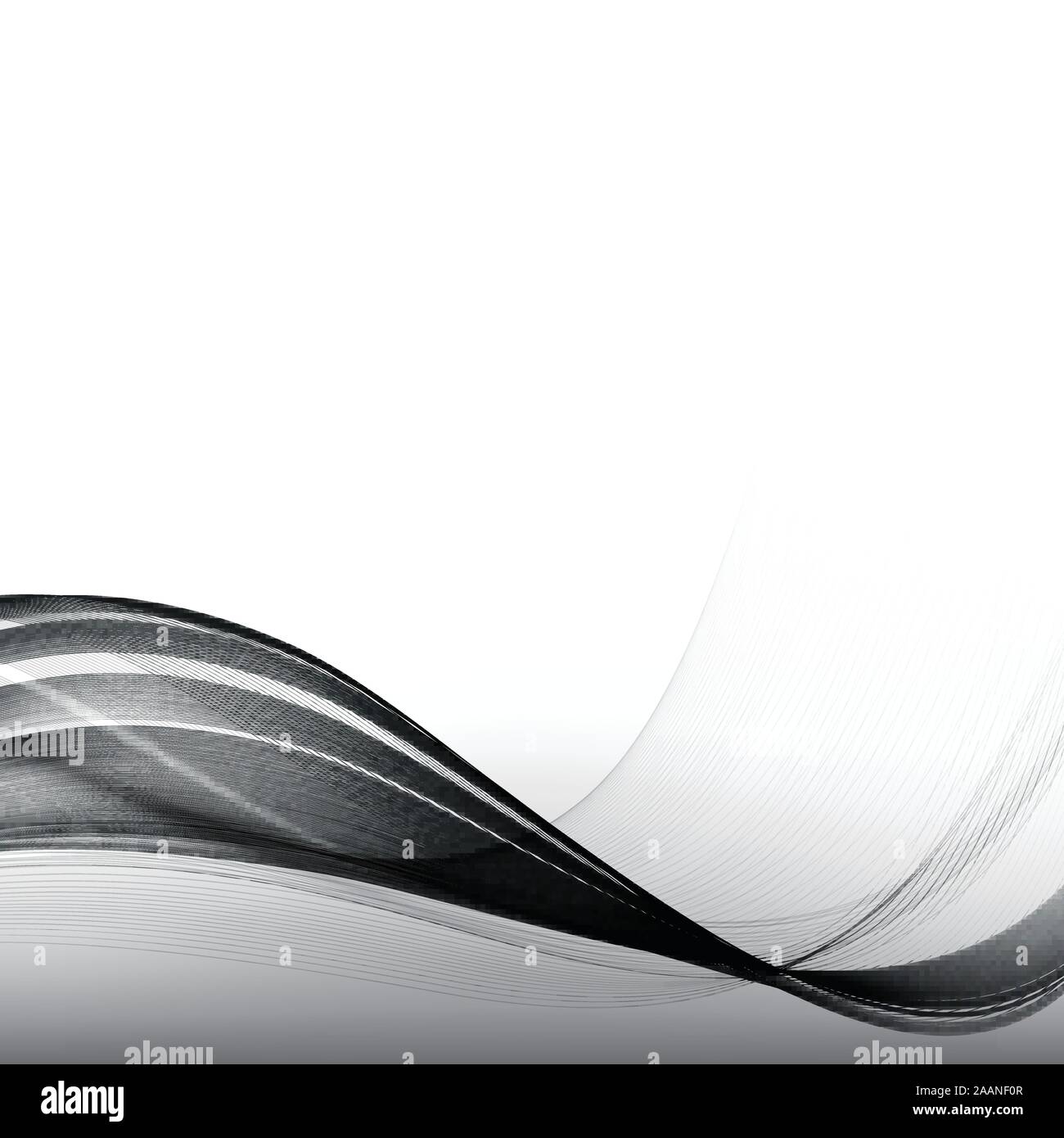 Abstract background with gray waves Stock Vector Image & Art - Alamy