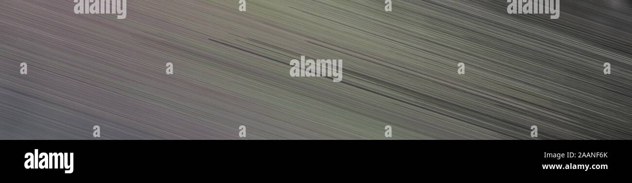 abstract wide header background with dim gray, very dark blue and gray ...