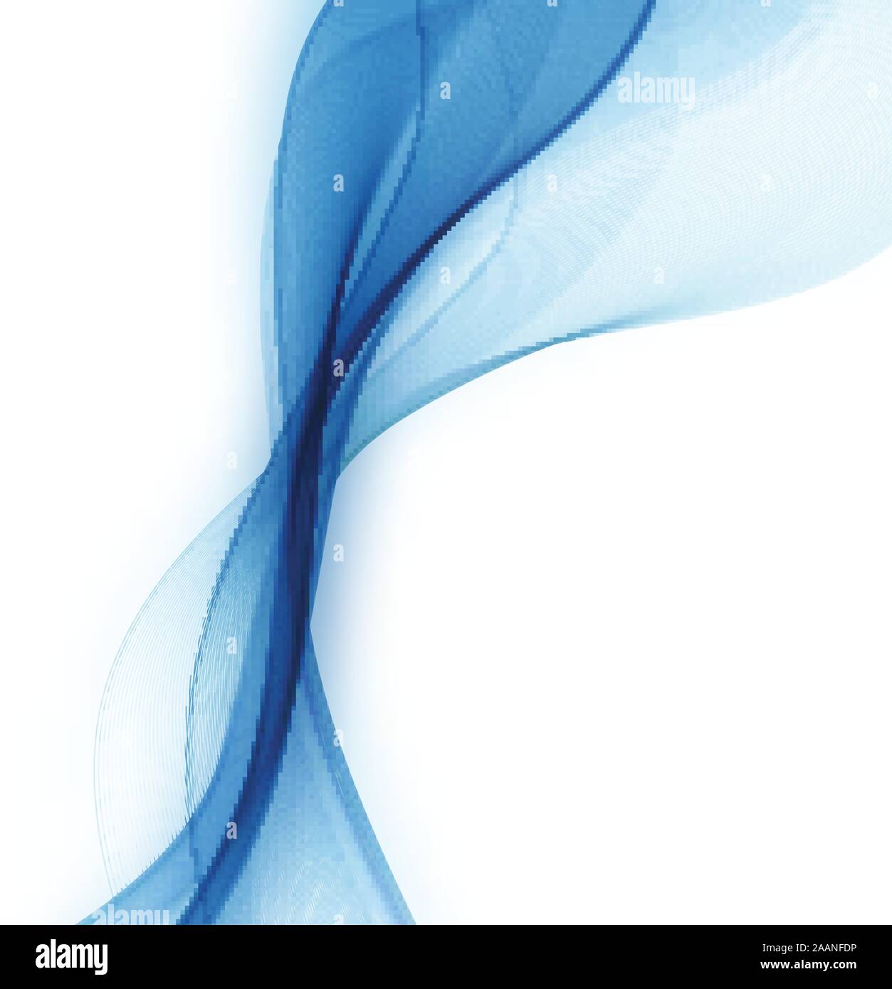 Abstract digital blue color wave Stock Vector Images - Alamy