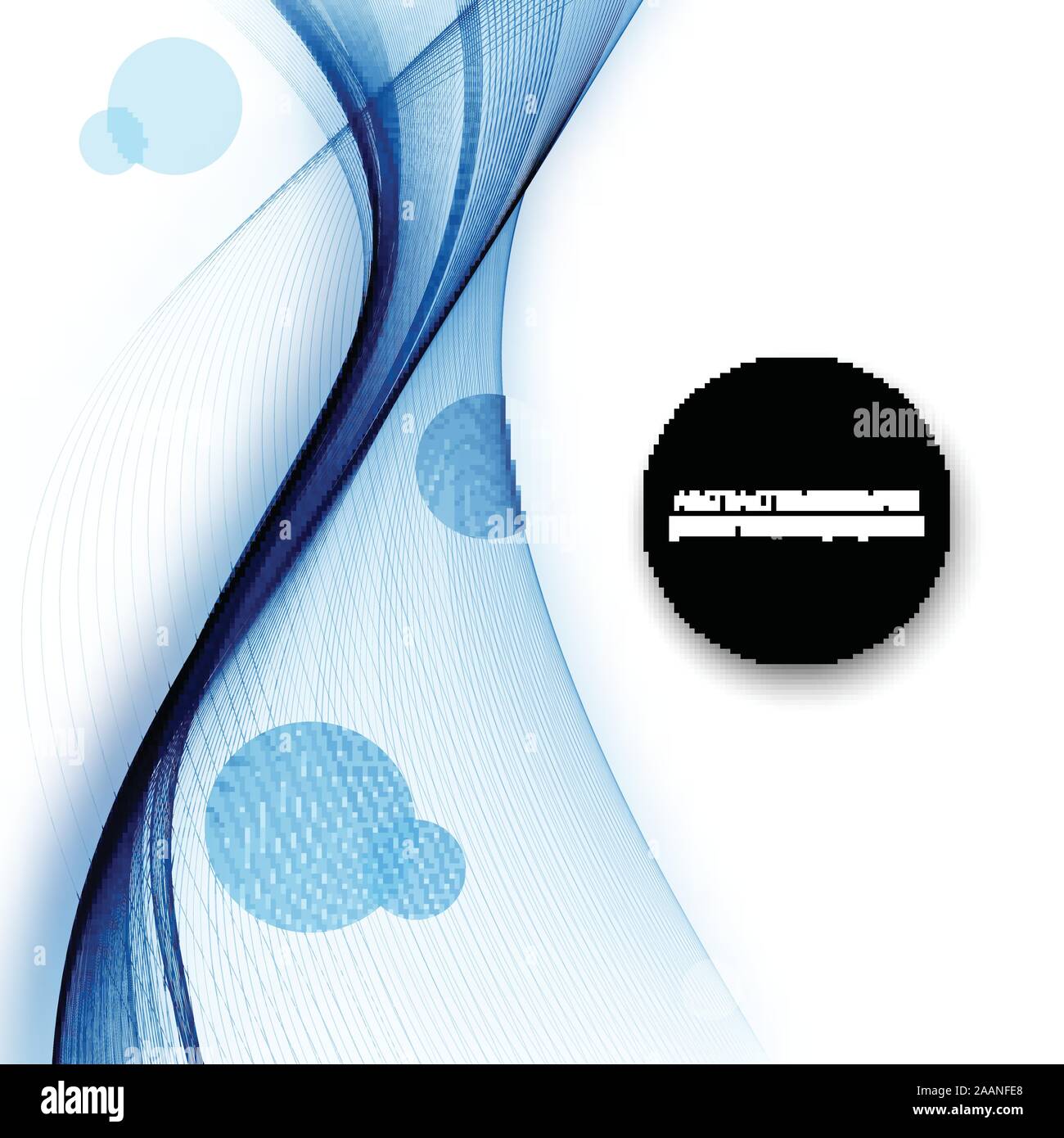 Abstract background wavy shape Stock Vector Images - Alamy