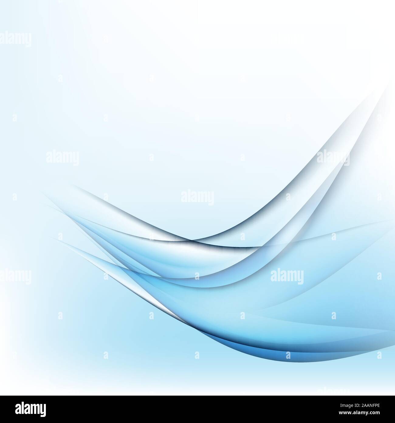 Bright blue abstract background. Vector illustration Stock Vector Image ...