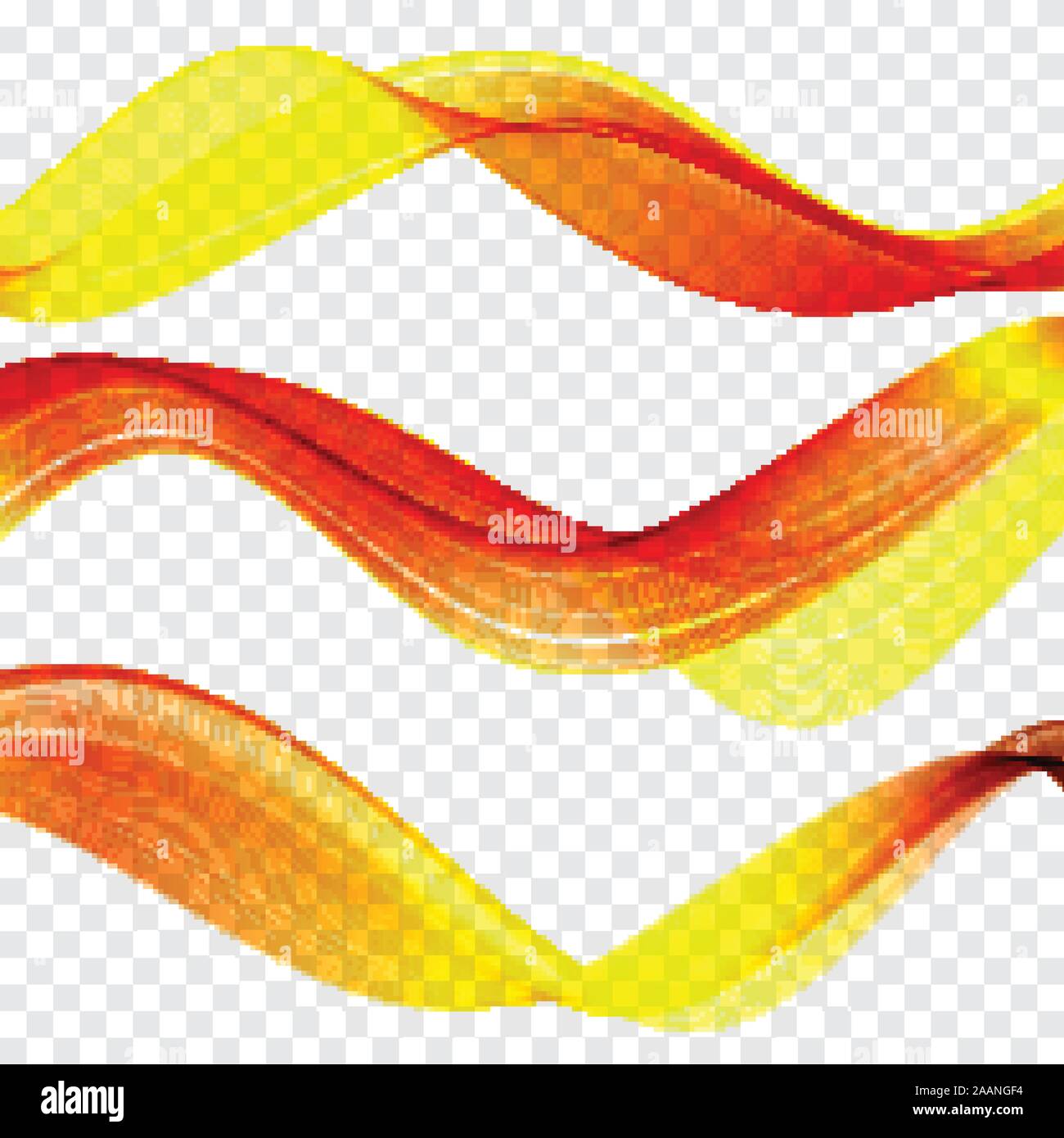 Abstract red and yellow waves Stock Vector Image & Art - Alamy