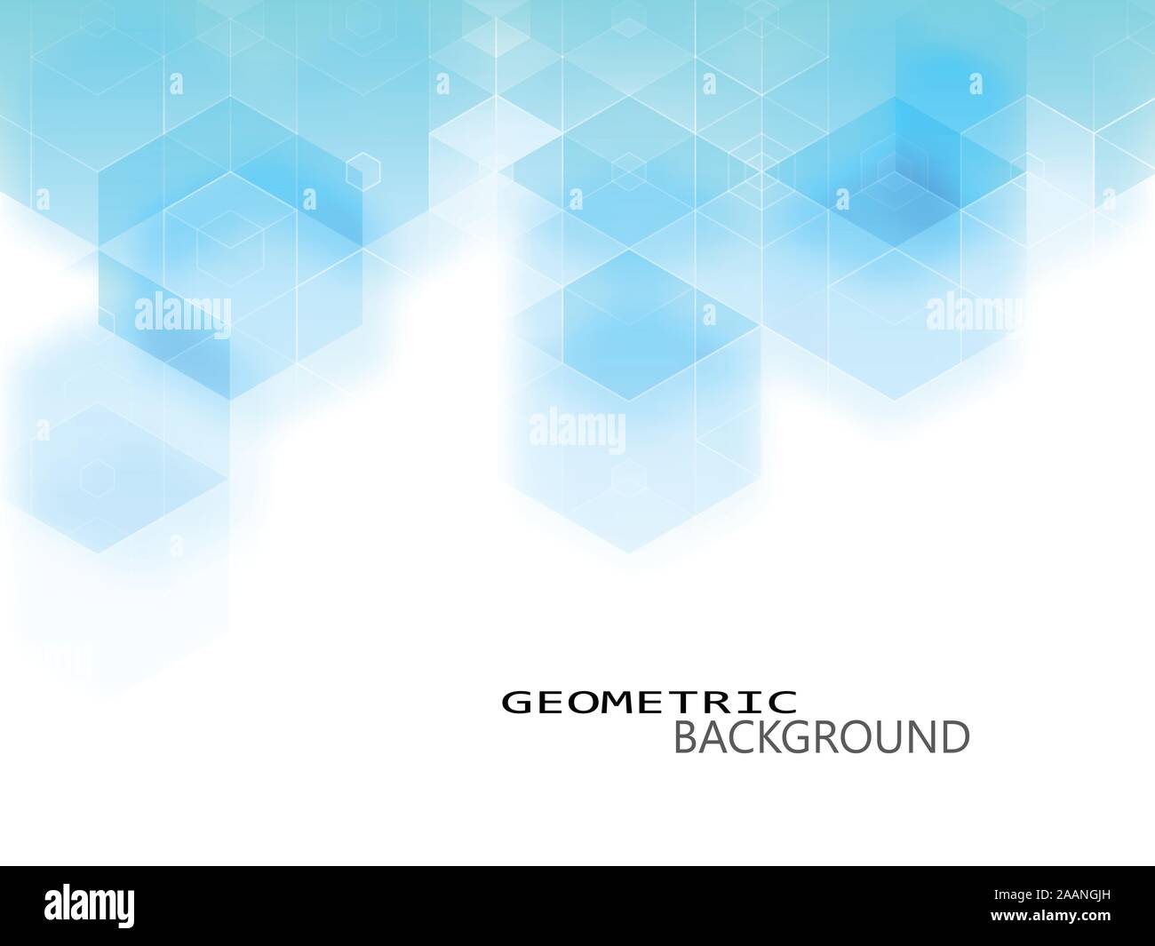 Vector Abstract Science Background Hexagon Geometric Design Stock Vector Image And Art Alamy