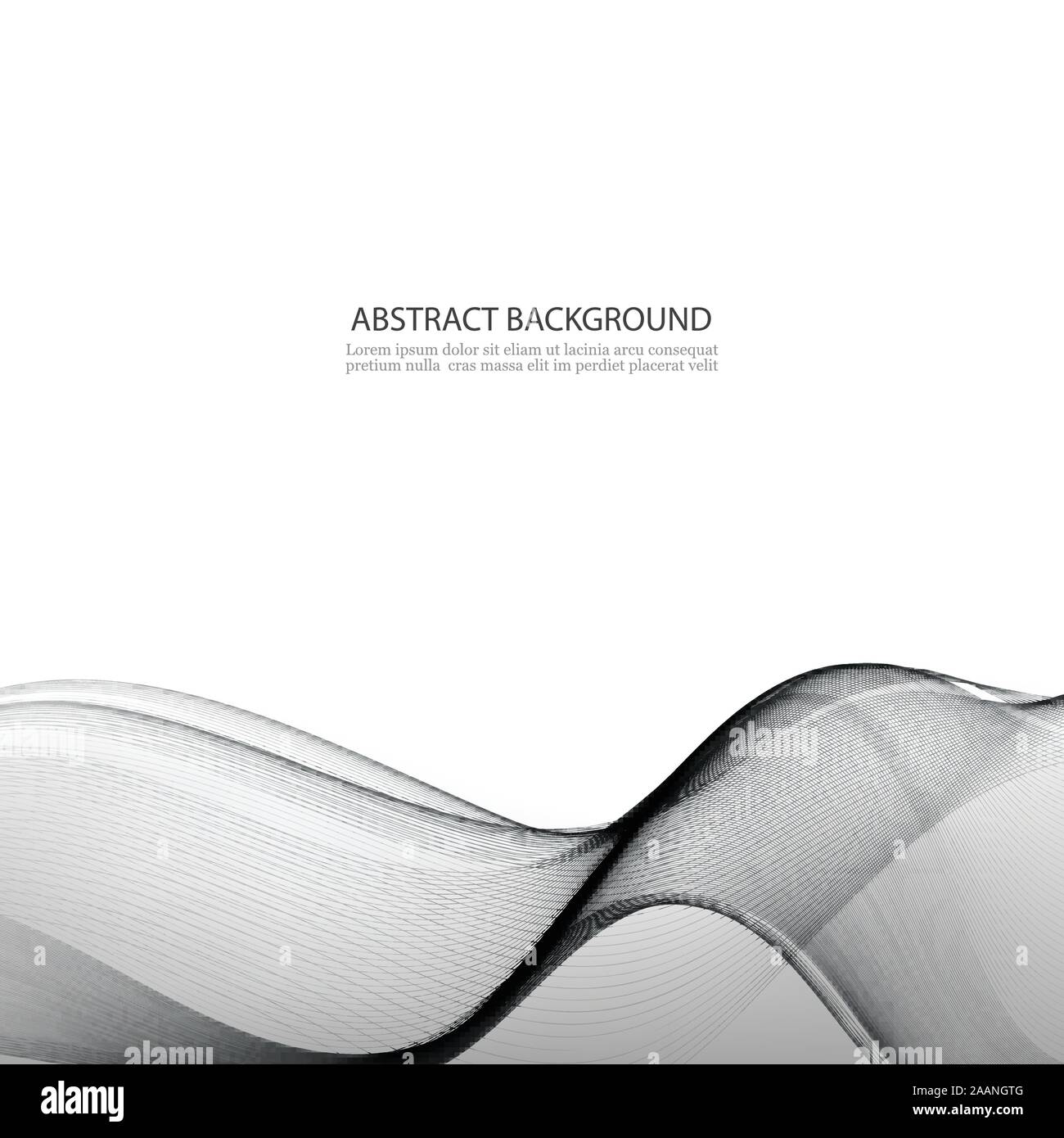 Abstract gray wave modern background futuristic cool layout Stock ...