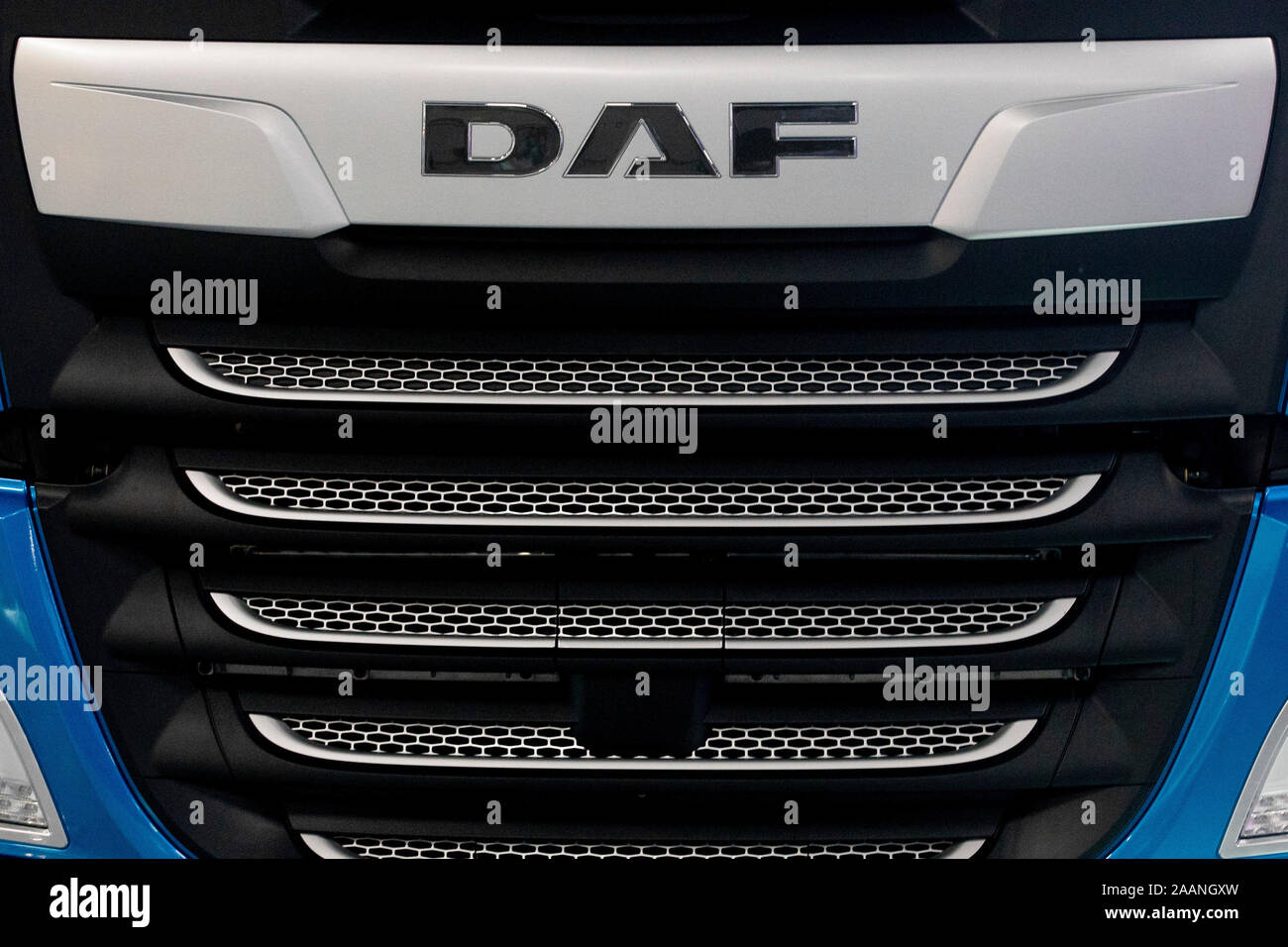 EINDHOVEN, centre, 22-11-2019, Logo and exterior of the DAF Trucks ...