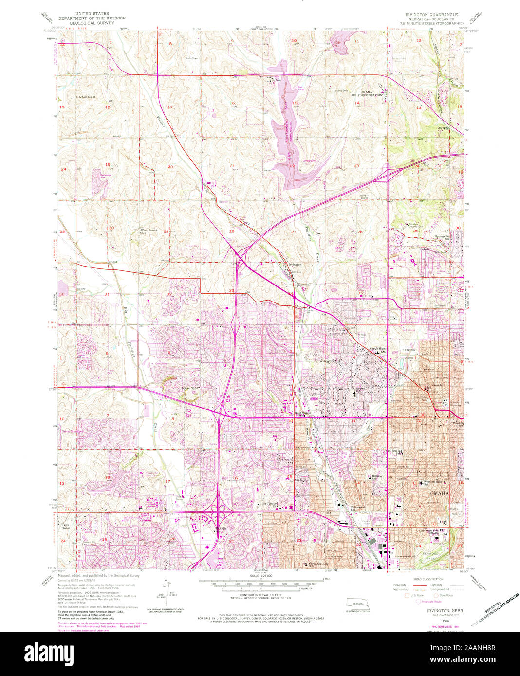 Irvington map hi-res stock photography and images - Alamy
