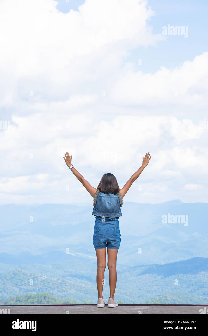 Adult beautiful women trees hi-res stock photography and images - Alamy
