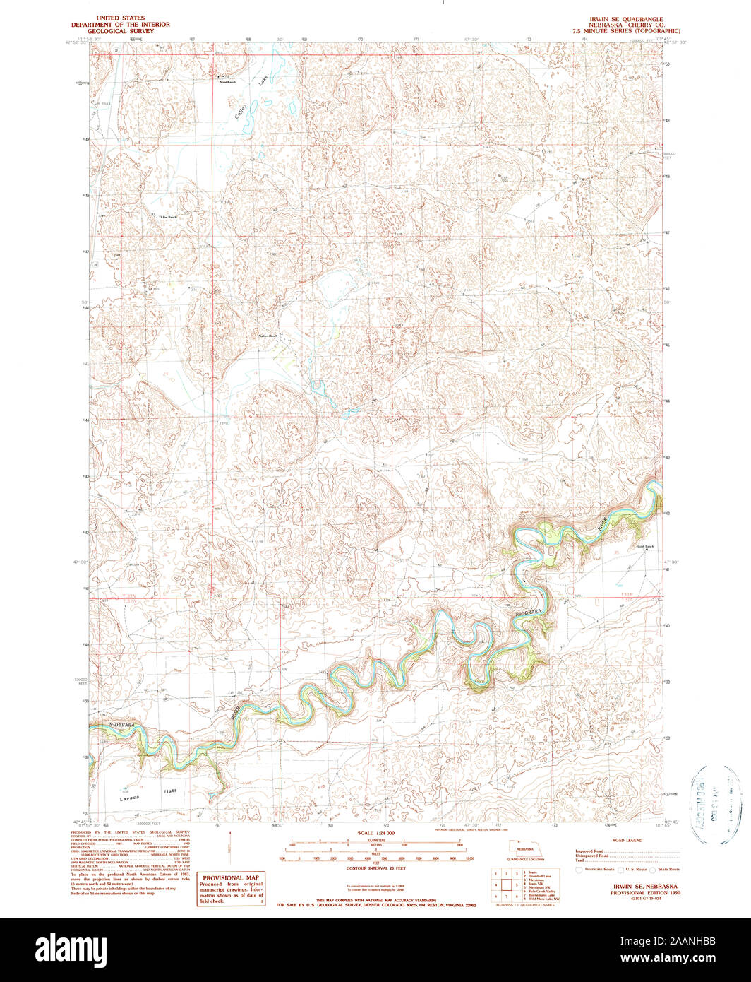 Irwin map Cut Out Stock Images & Pictures - Alamy