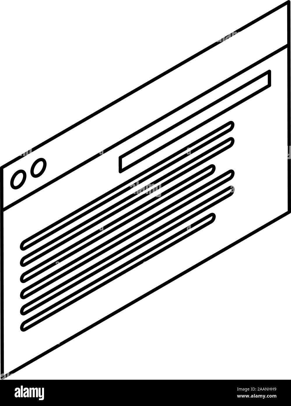 web programming process on white background vector illustration design ...