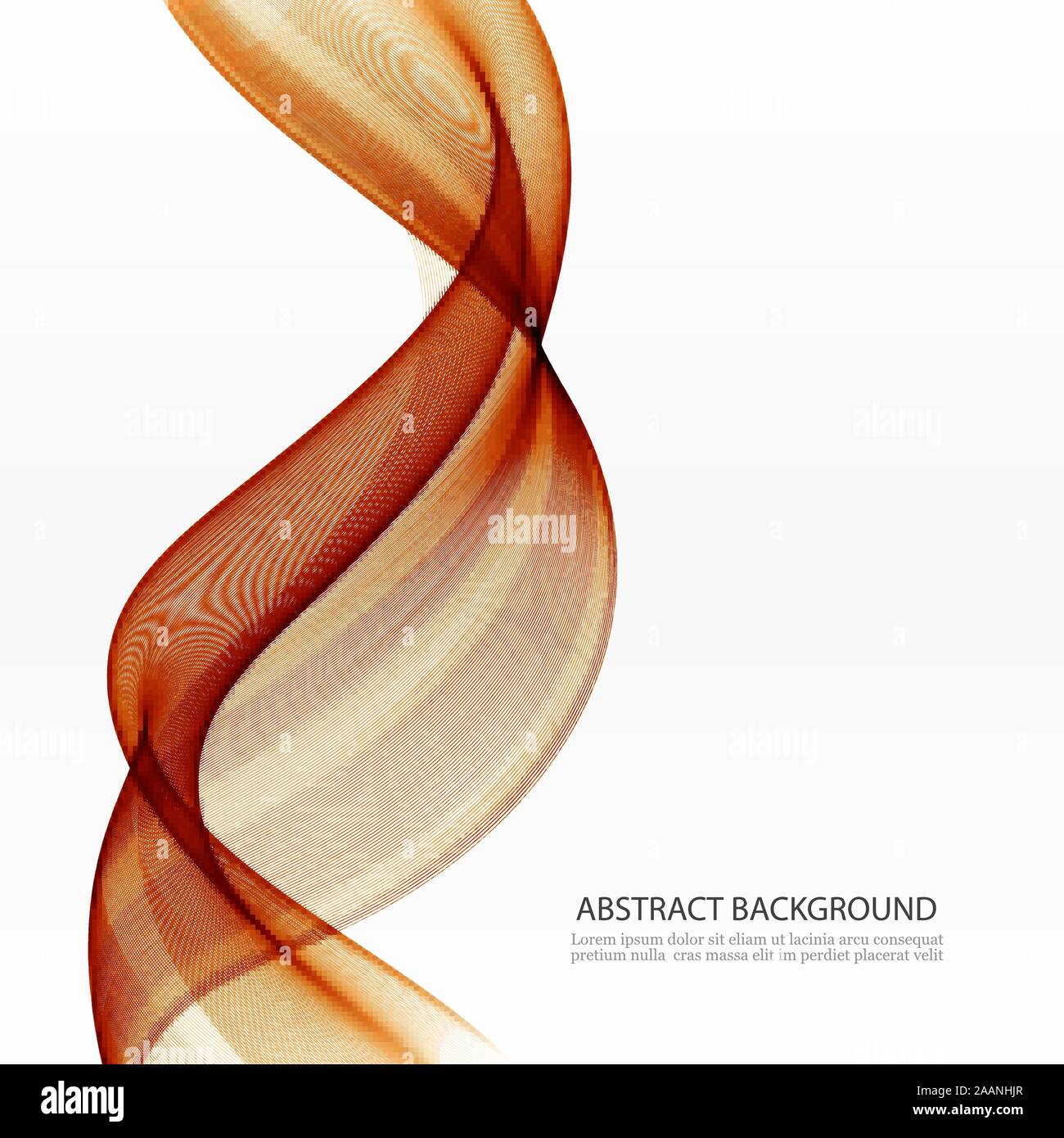 Green transparent vector wave of smoke.Abstract wave background Stock ...