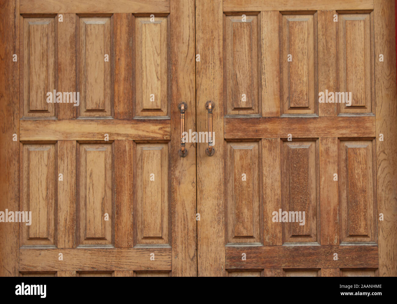 Solid wood pattern Used as a background Stock Photo - Alamy