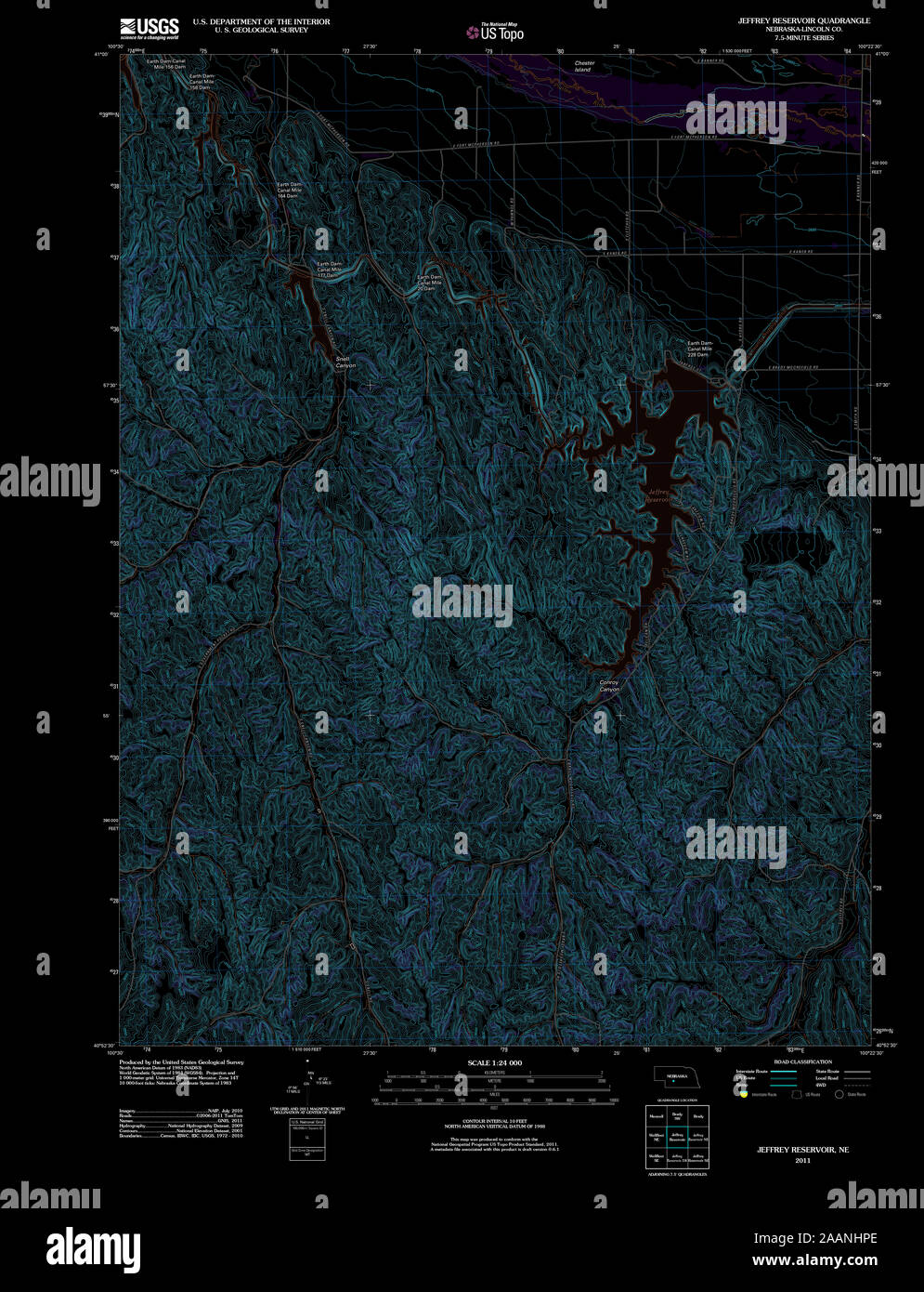 Jeffrey reservoir hi-res stock photography and images - Alamy