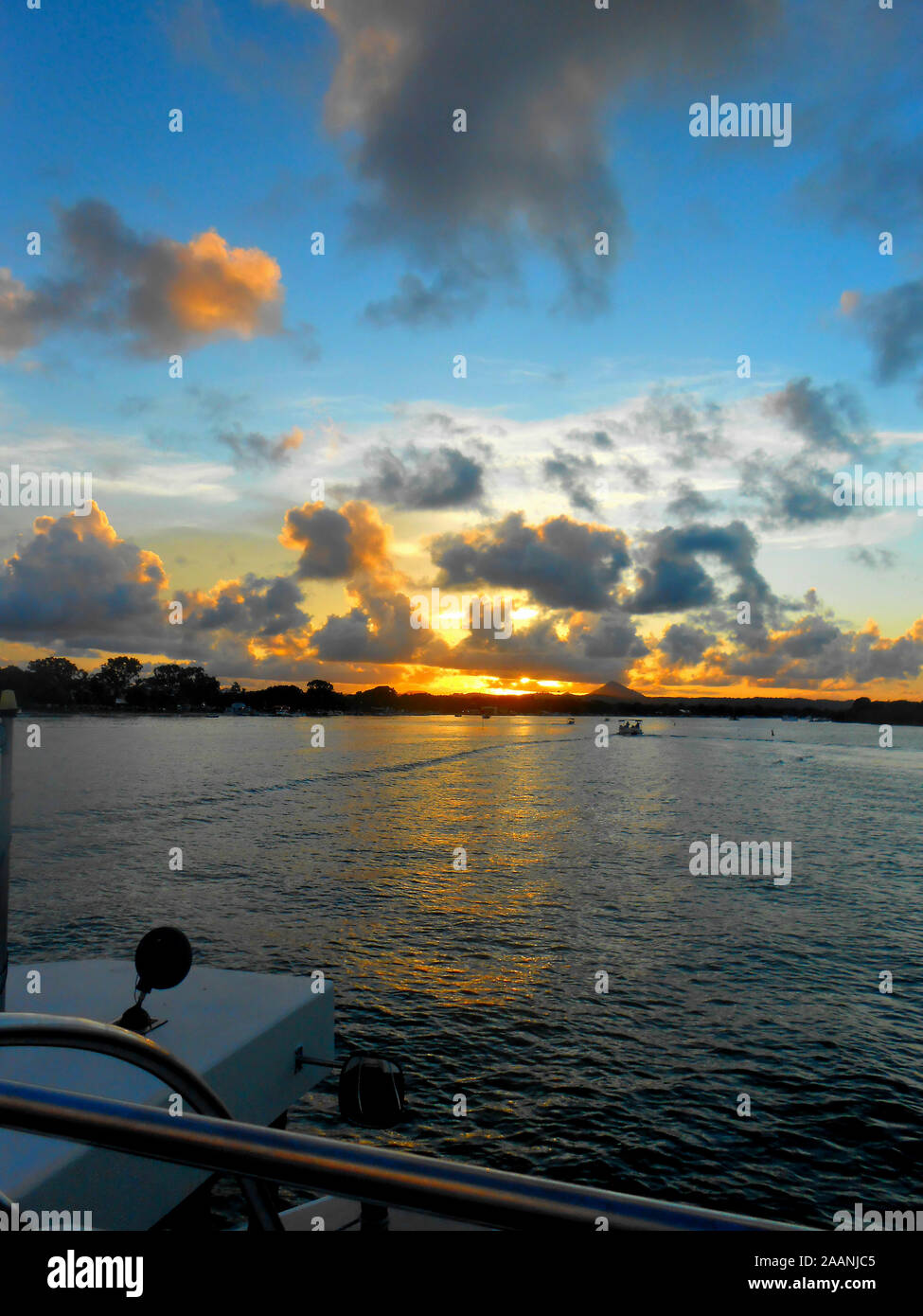 Photos taken on a sunset cruise on Noosa River Noosa Sunshine Coast ...