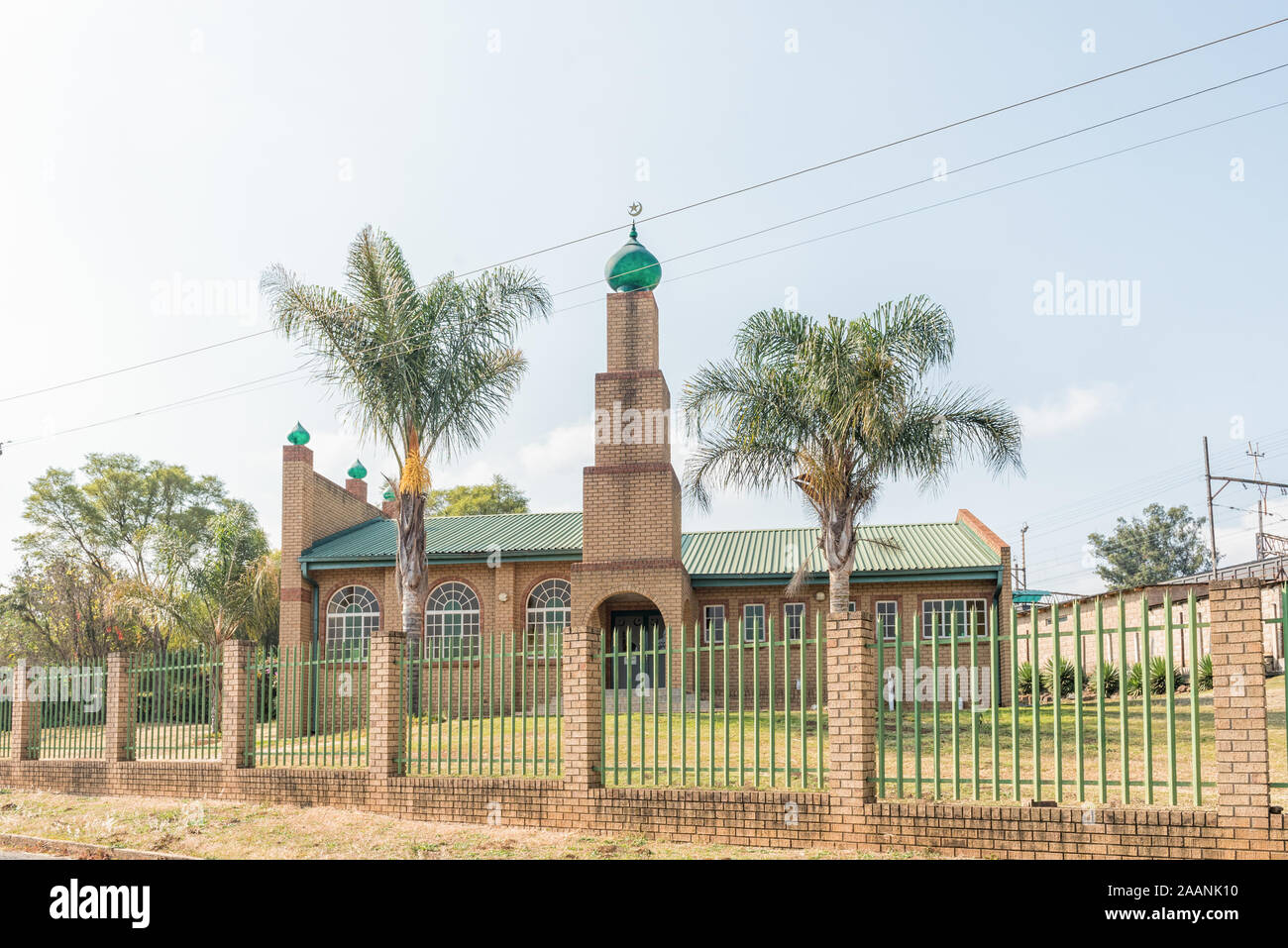 WATERVAL BOVEN, SOUTH AFRICA - MAY 22, 2019: A street scene, with a ...