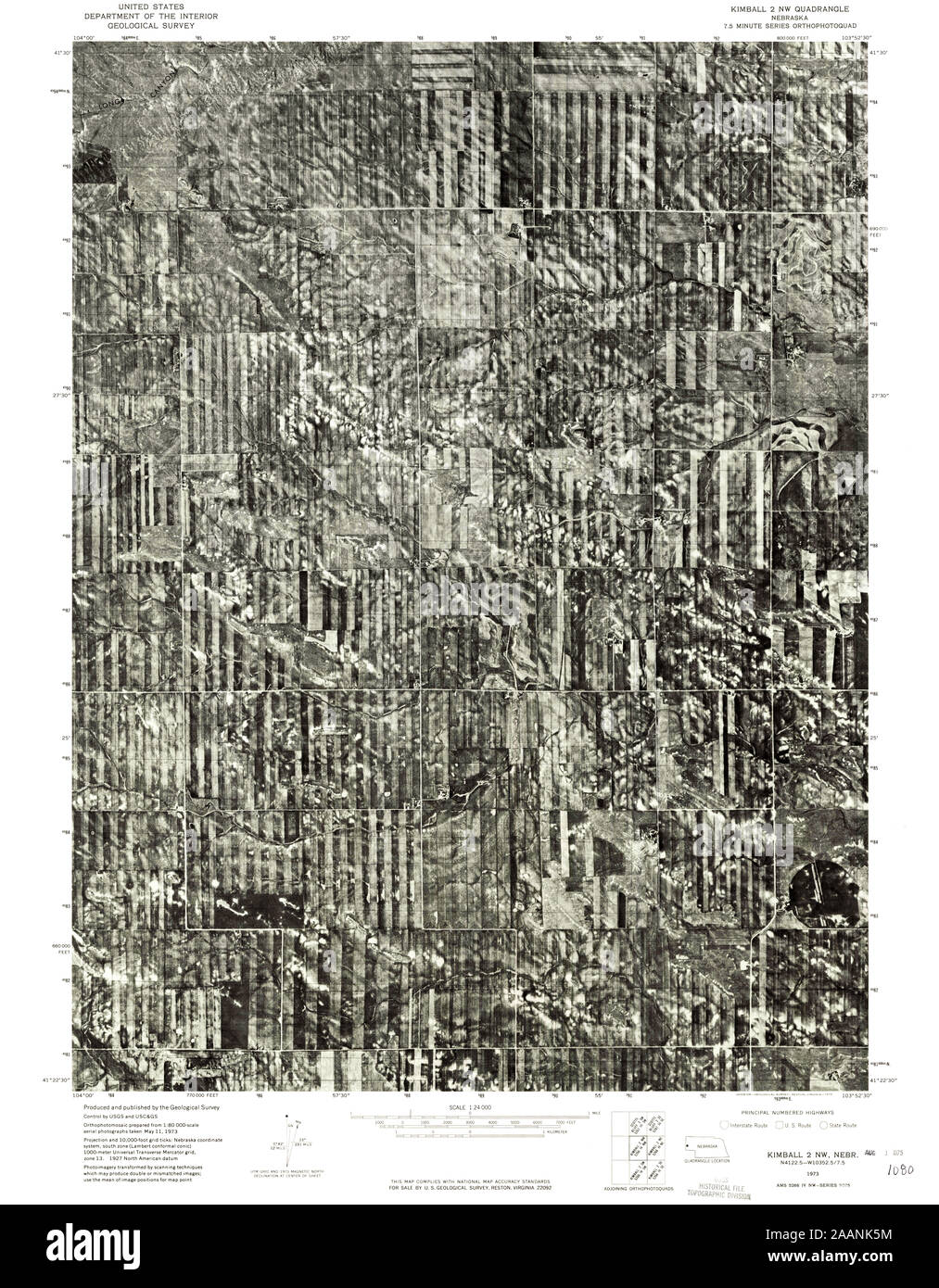 Map of kimball Cut Out Stock Images & Pictures - Alamy