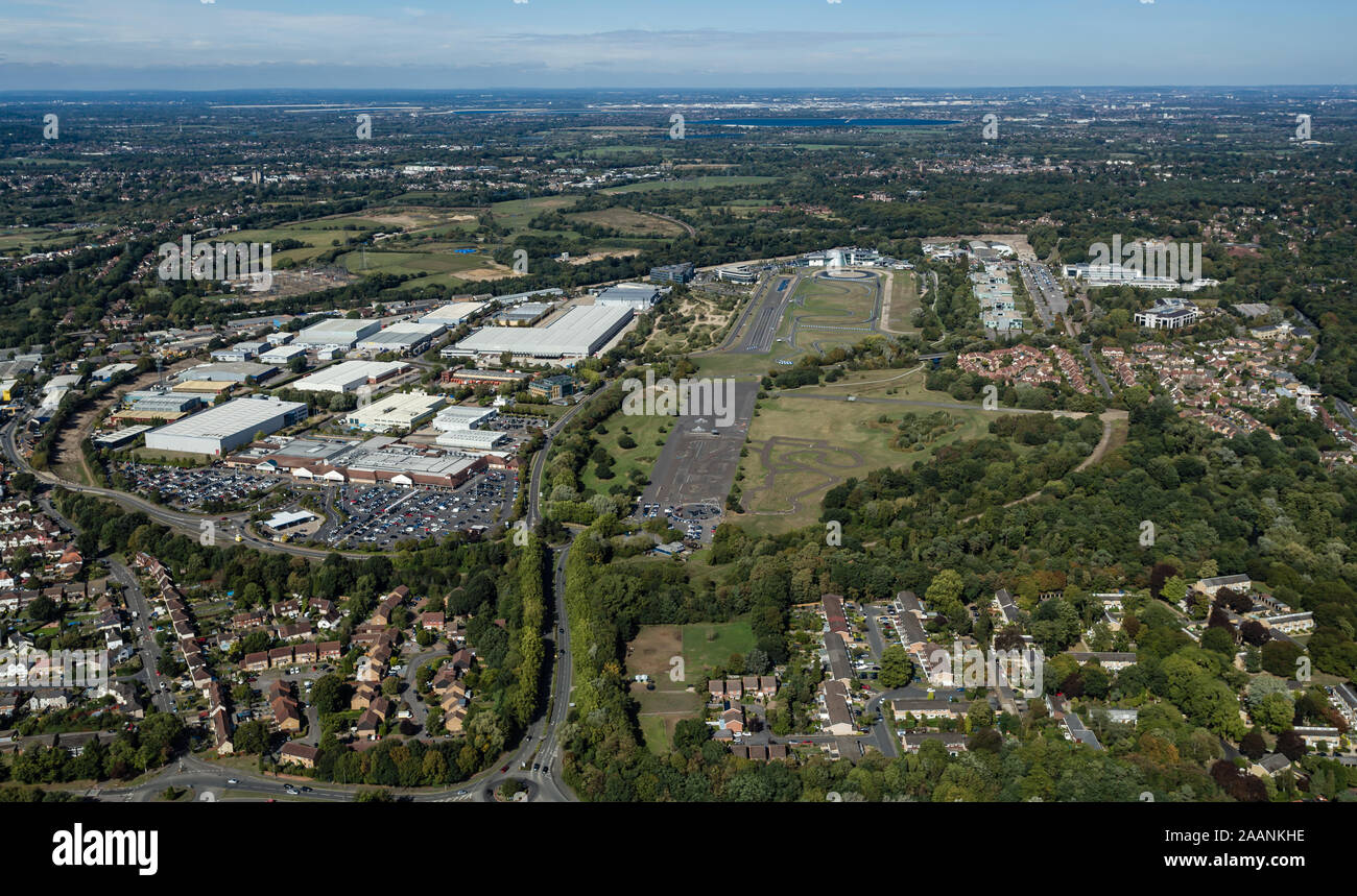 Mercedes benz museum aerial hi-res stock photography and images - Alamy