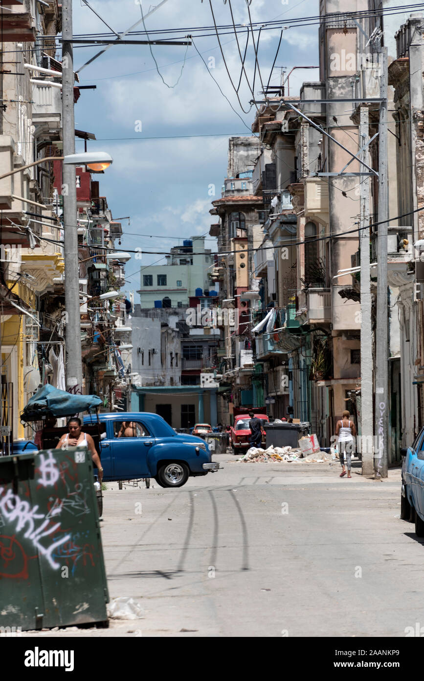 (Cuba) Havana’s older architecture has a mix of different architectural ...