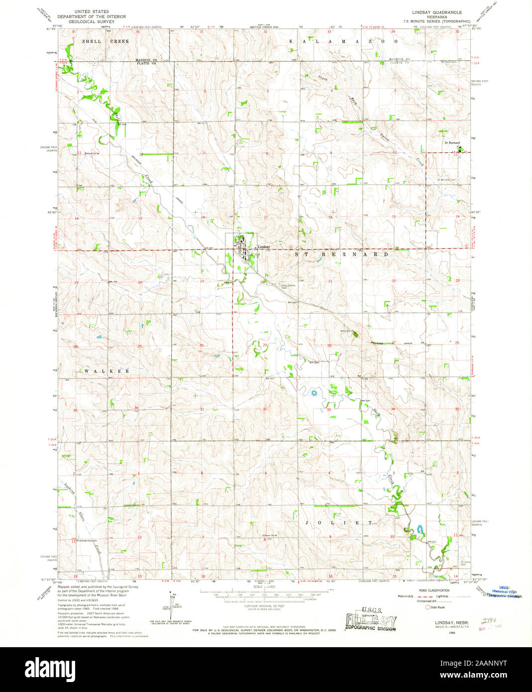 Lindsay map hi-res stock photography and images - Alamy