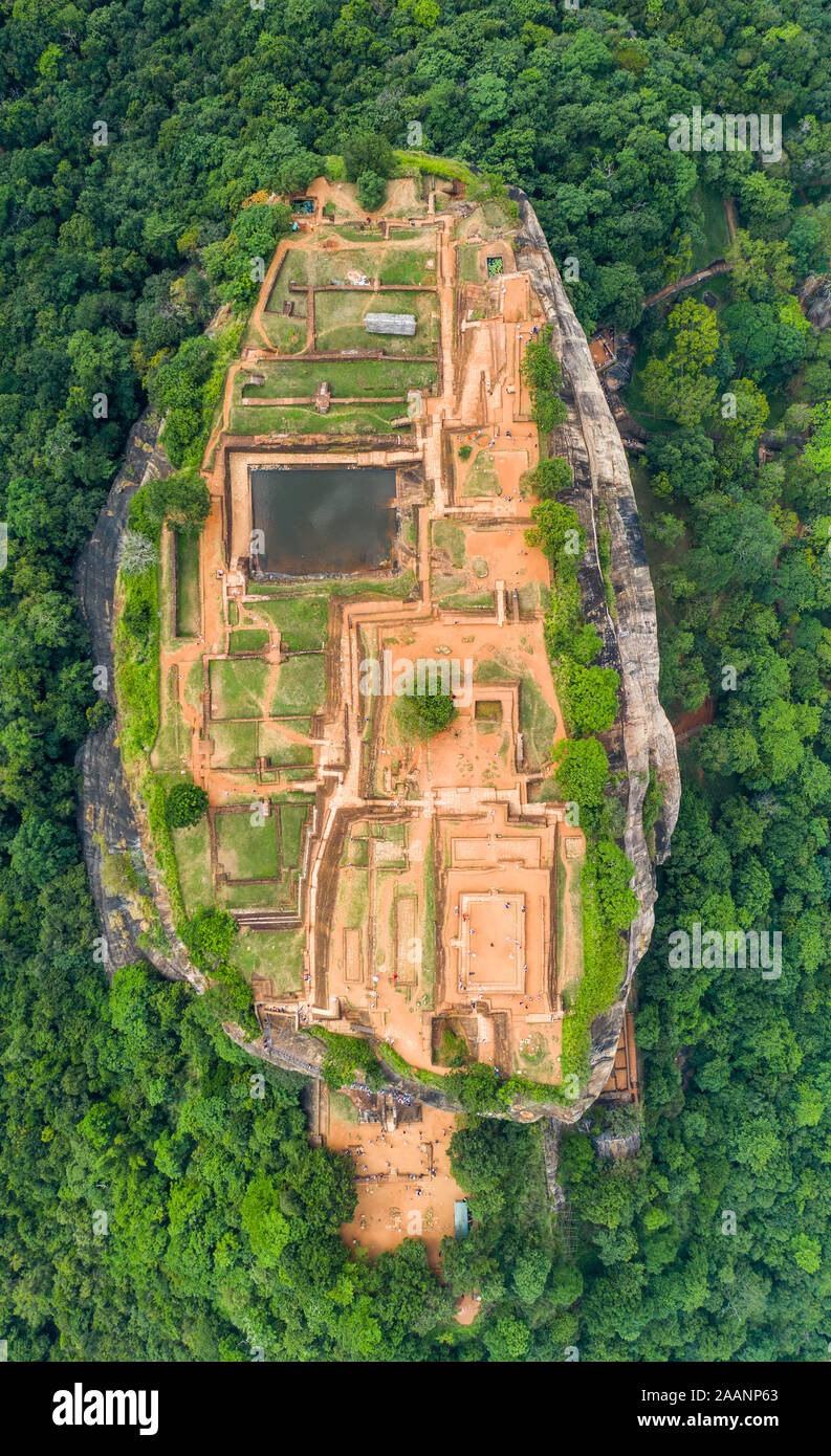 Sigiriya aerial view hi-res stock photography and images - Alamy