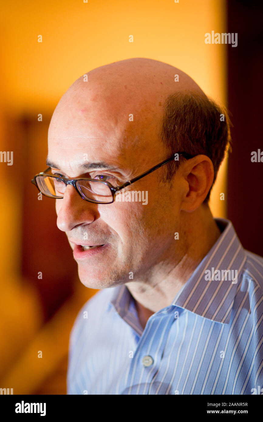 American economist and chess Grandmaster Kenneth Rogoff at a chess ...