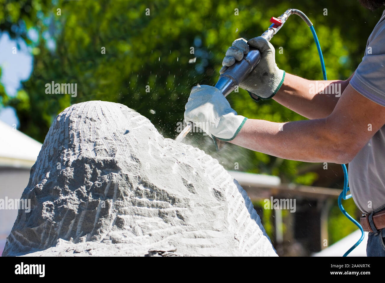 Compressed air chisel hi-res stock photography and images - Alamy