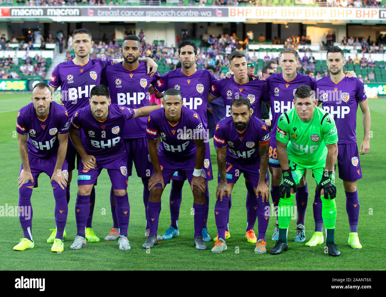 Perth, Western Australia, Australia. 23rd November 2019; HBF Park, ; A ...