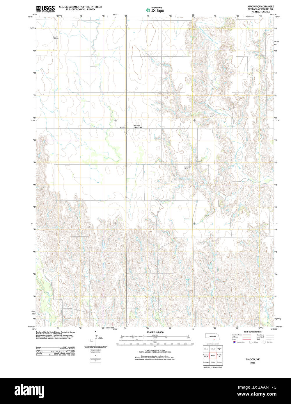 Map of macon Cut Out Stock Images & Pictures - Alamy