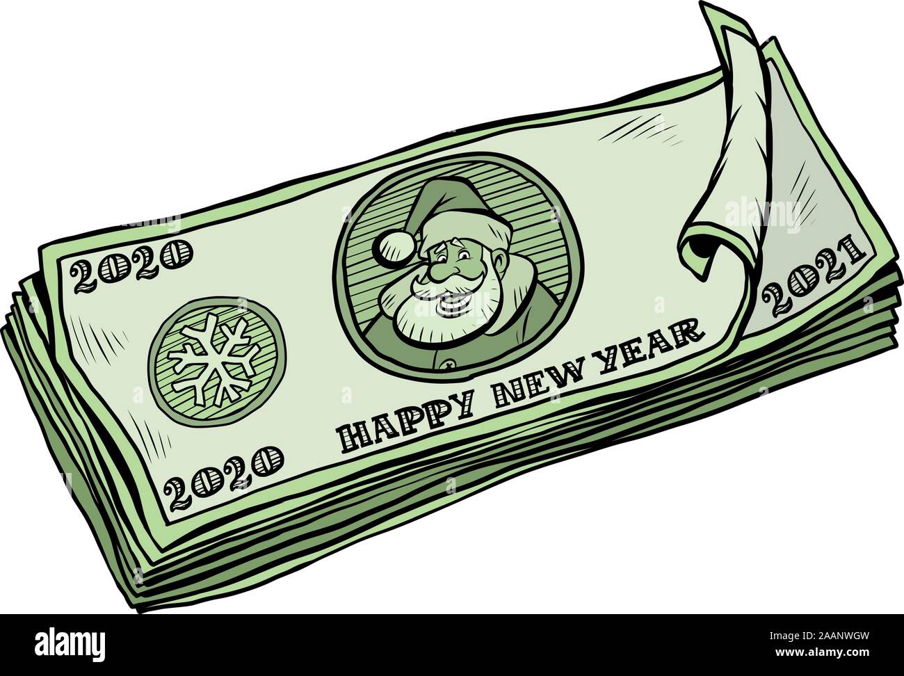 Christmas Money Clipart