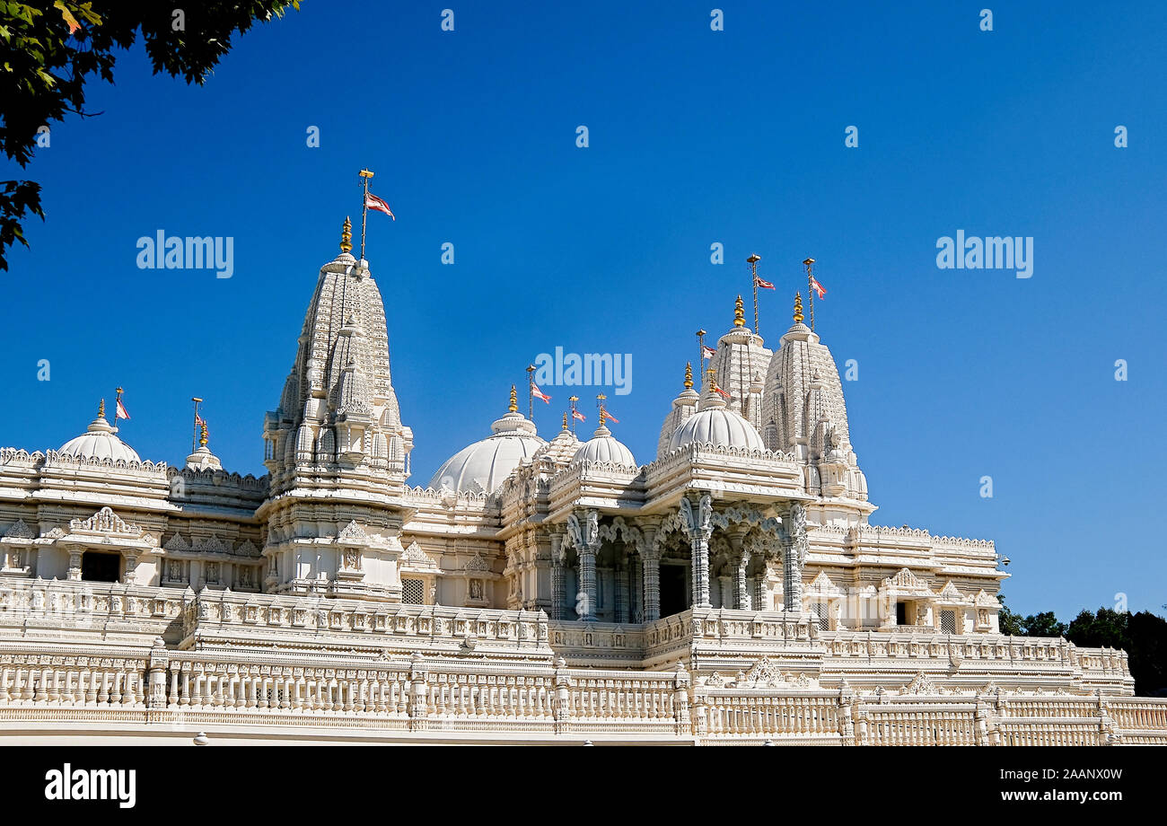 Hindu Temple from Side Stock Photo - Alamy